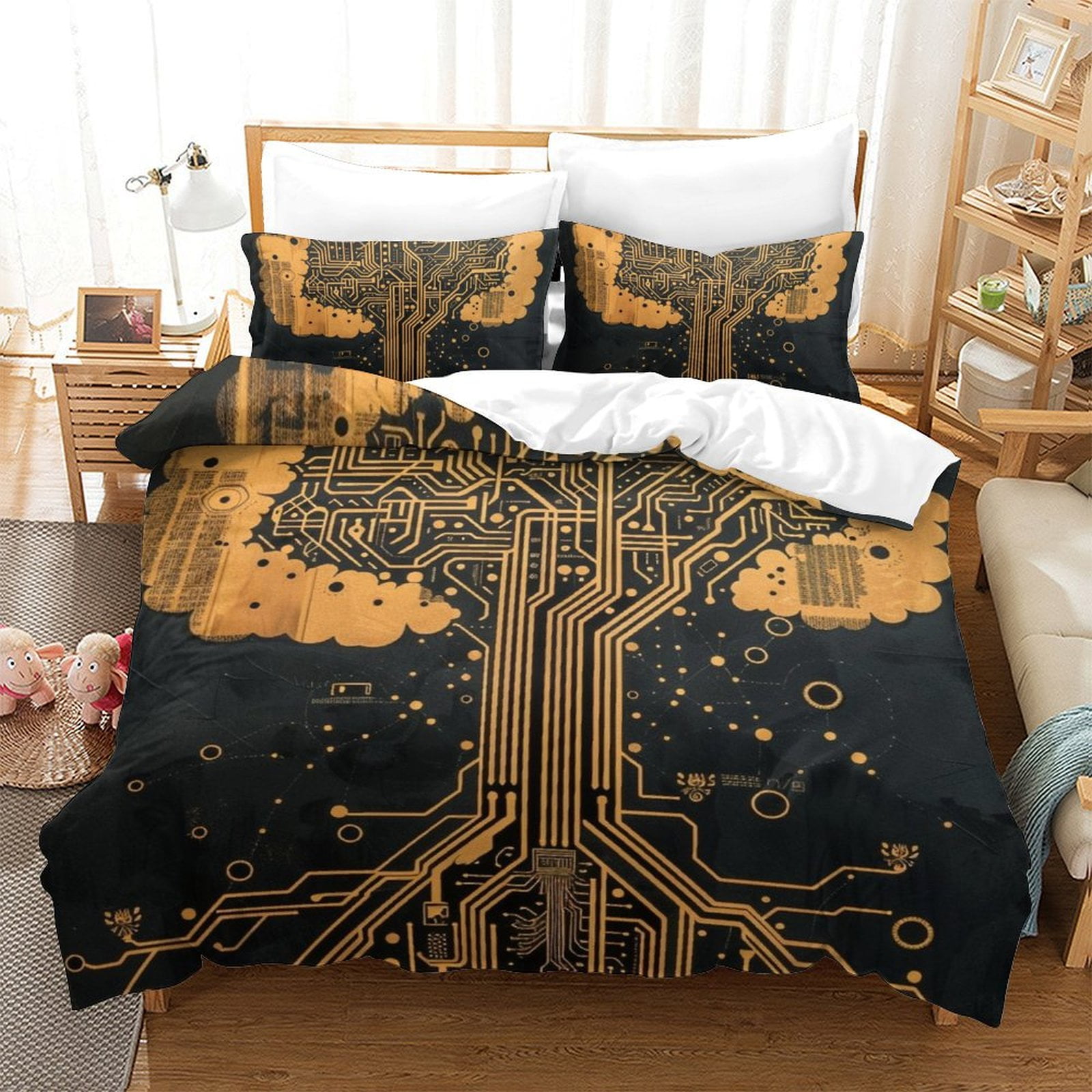 Home Textiles The Tree of Life Printed Comforter Cover Set Teen Adult ...