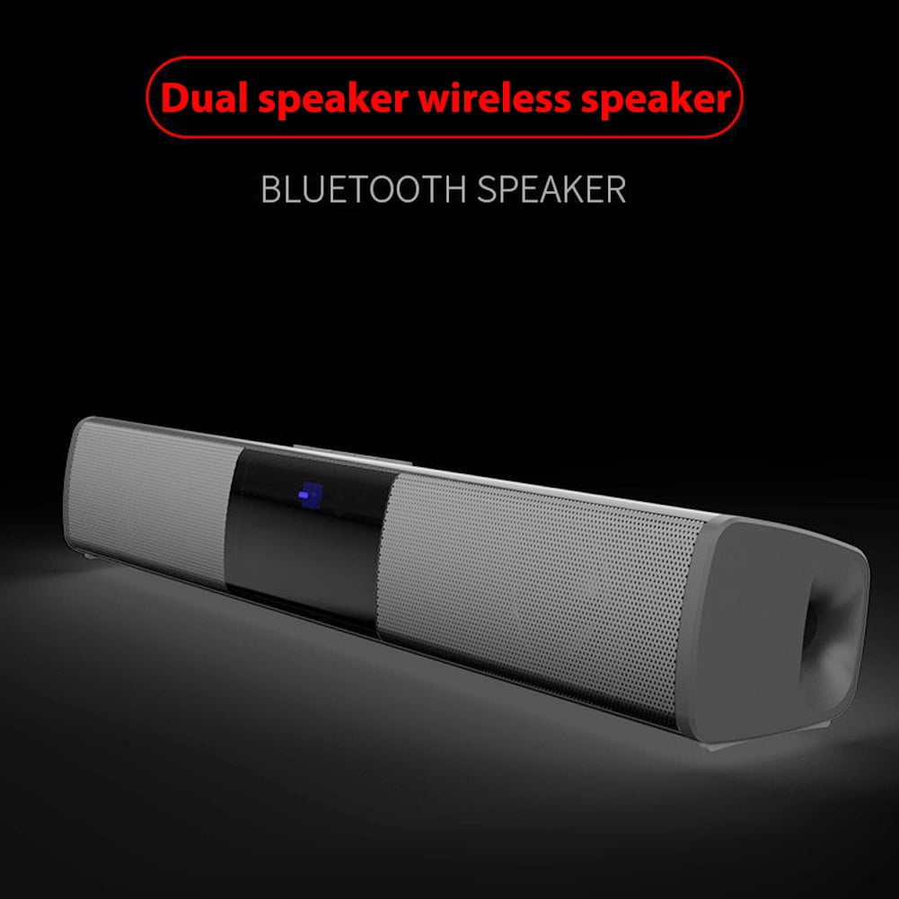 Home Theater Long Soundbar FM Radio Subwoofer Stereo Wireless Bluetooth ...
