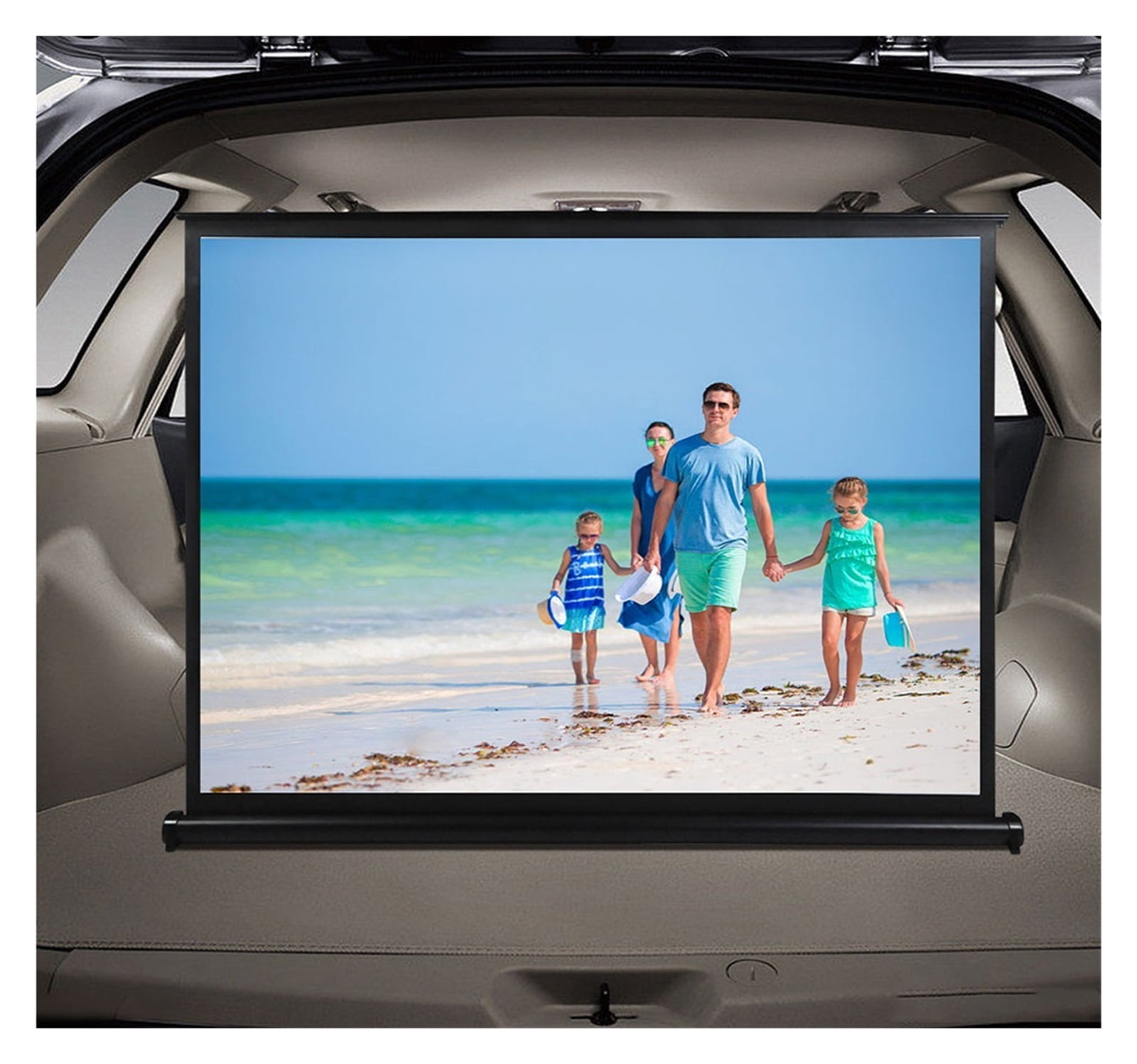 Home Theater Portable Projector Screen 40 50 Inch Matte White Fabric ...