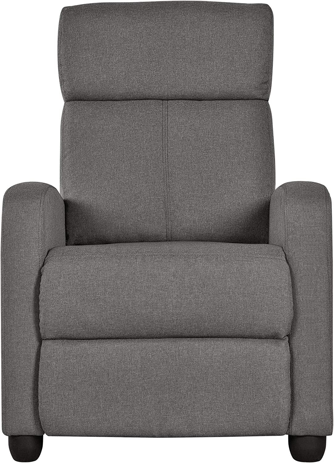 Home Theater Seating Fabric Recliner Chair Modern Single Living Room ...