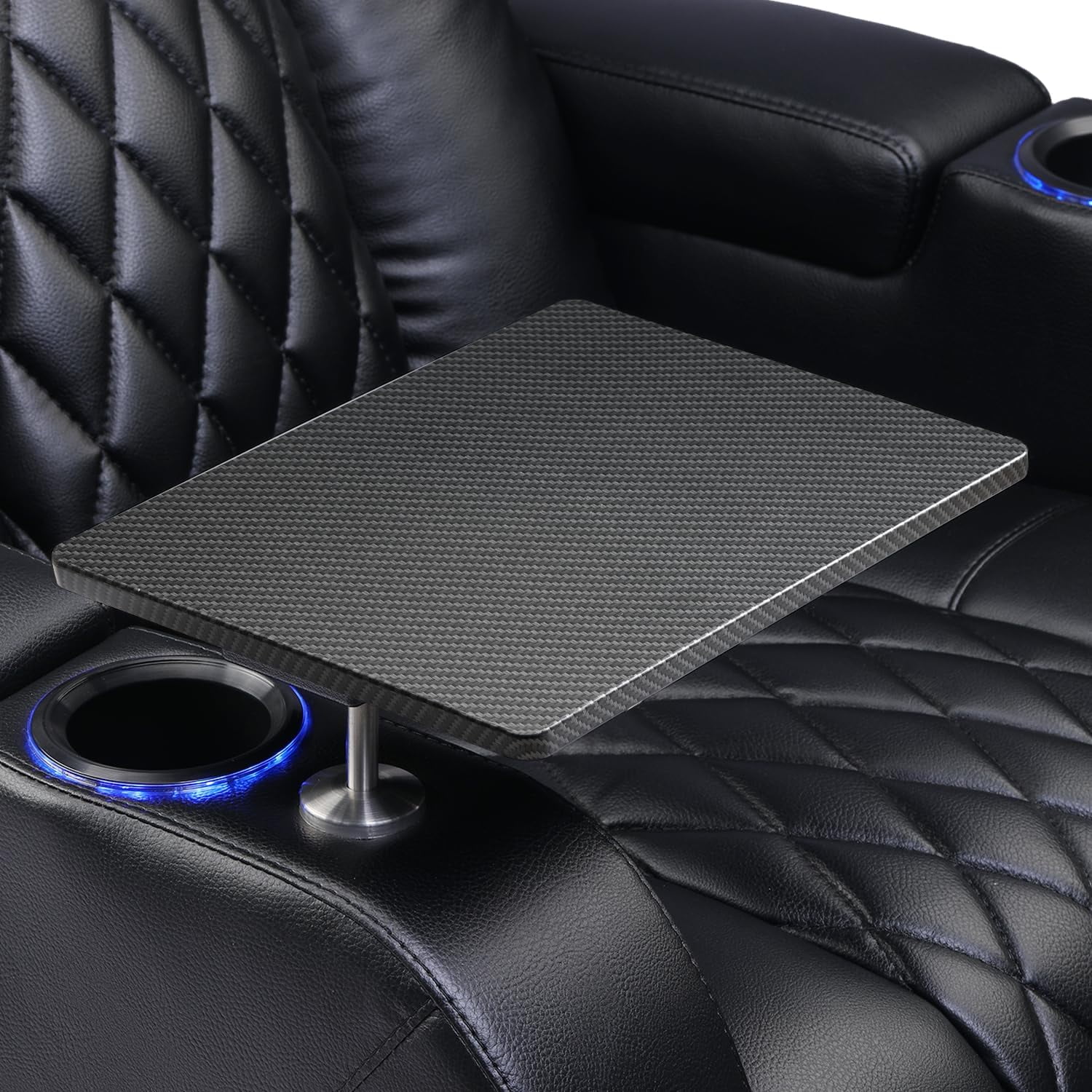 Home Theater Seating Series Swivel Tray Table for Wei lianda Home Theater Seat Carbon Fiber ...