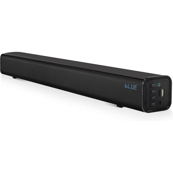 Home Theater Soundbar Speaker – Wave Base Wireless Bluetooth TV Sound ...