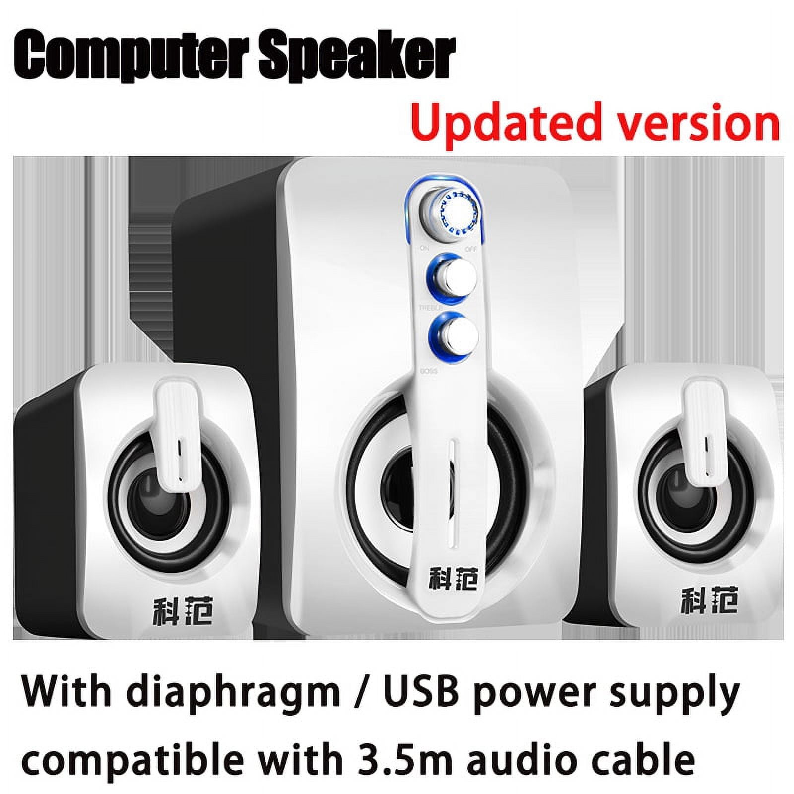 Home Theater System Caixa De Som PC Bass Subwoofer Bluetooth Speaker ...