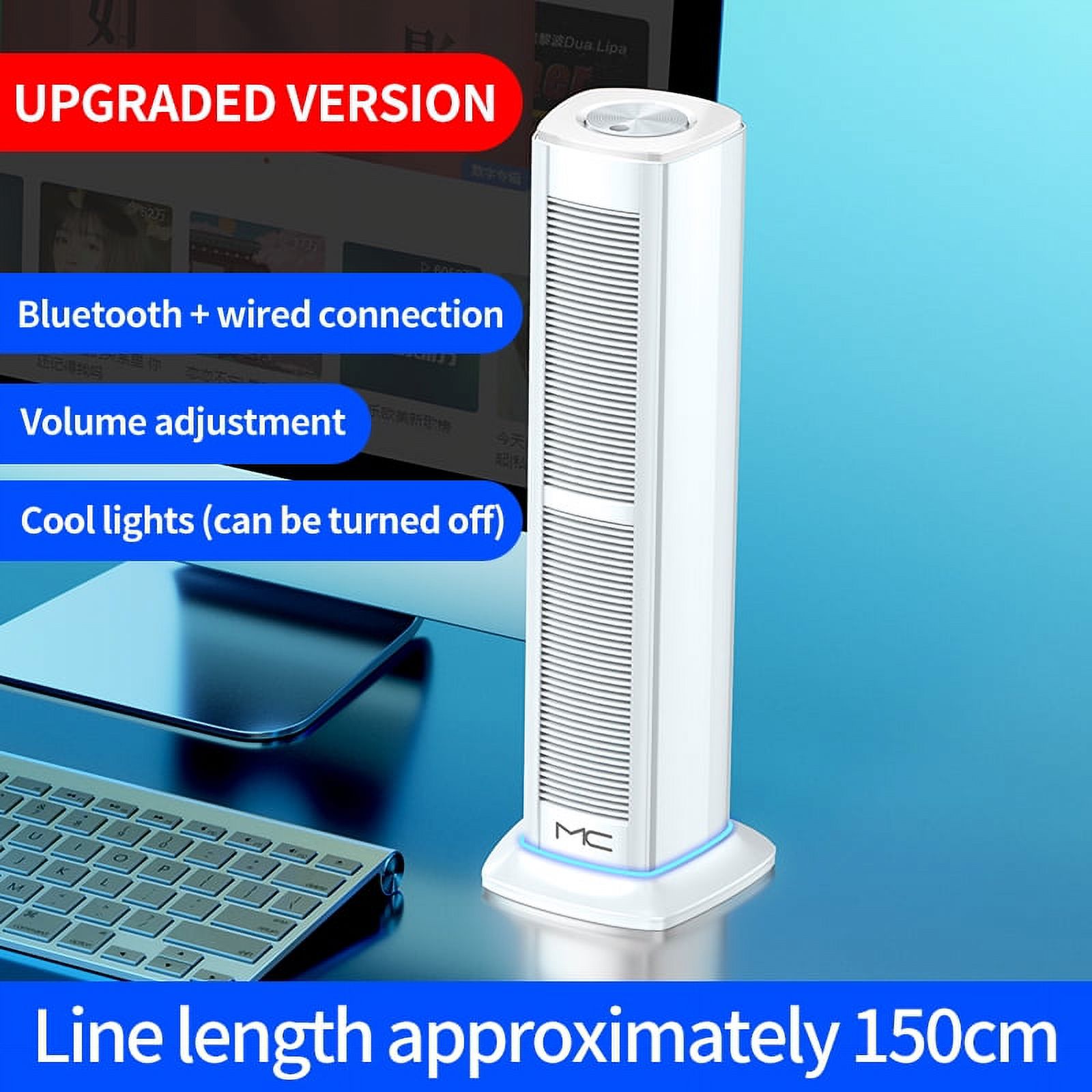 Home Theater System Computer Speaker USB Bluetooth-compatible Speaker ...