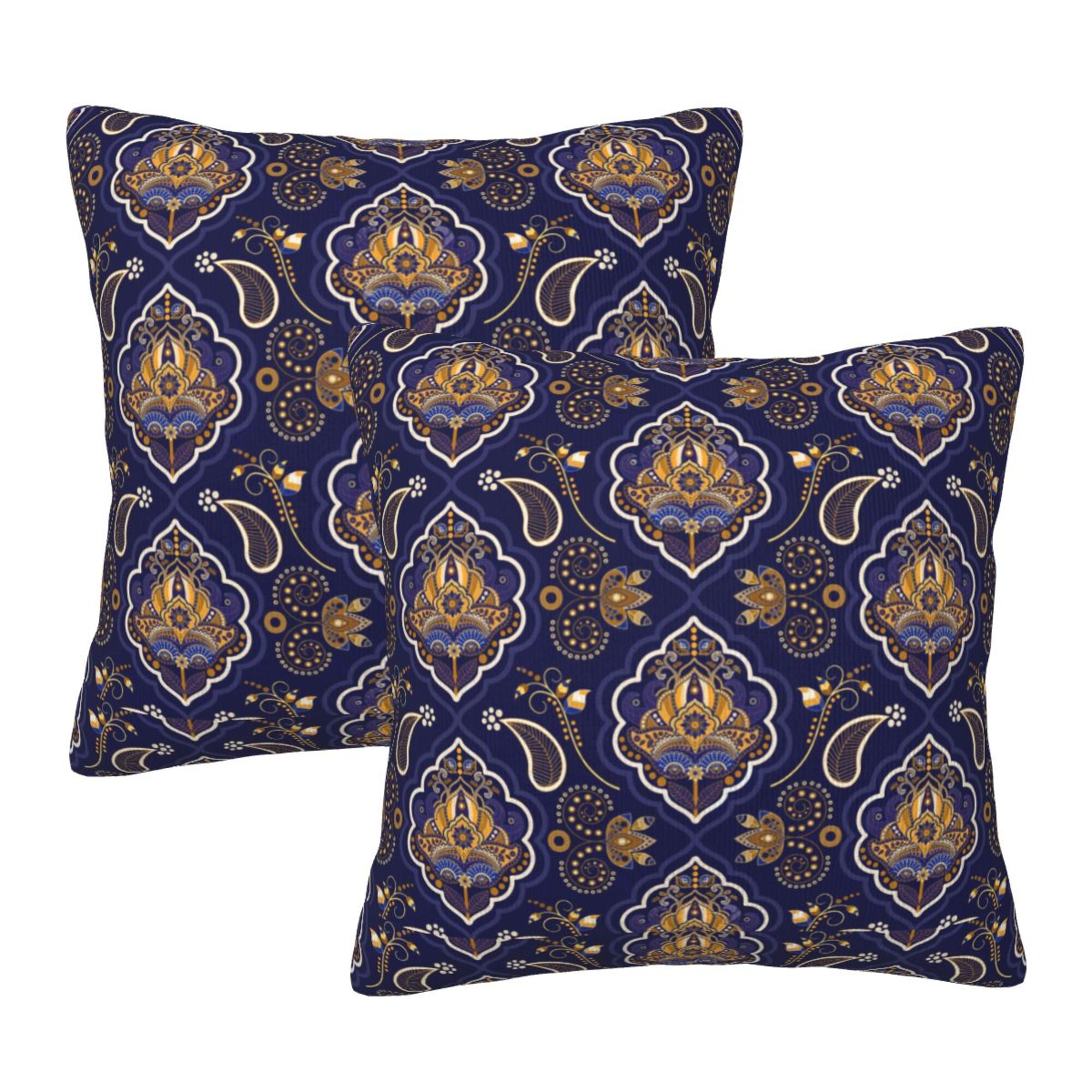 Home Throw Pillow Covers Arabic effects Square Thick Throw Pillow ...