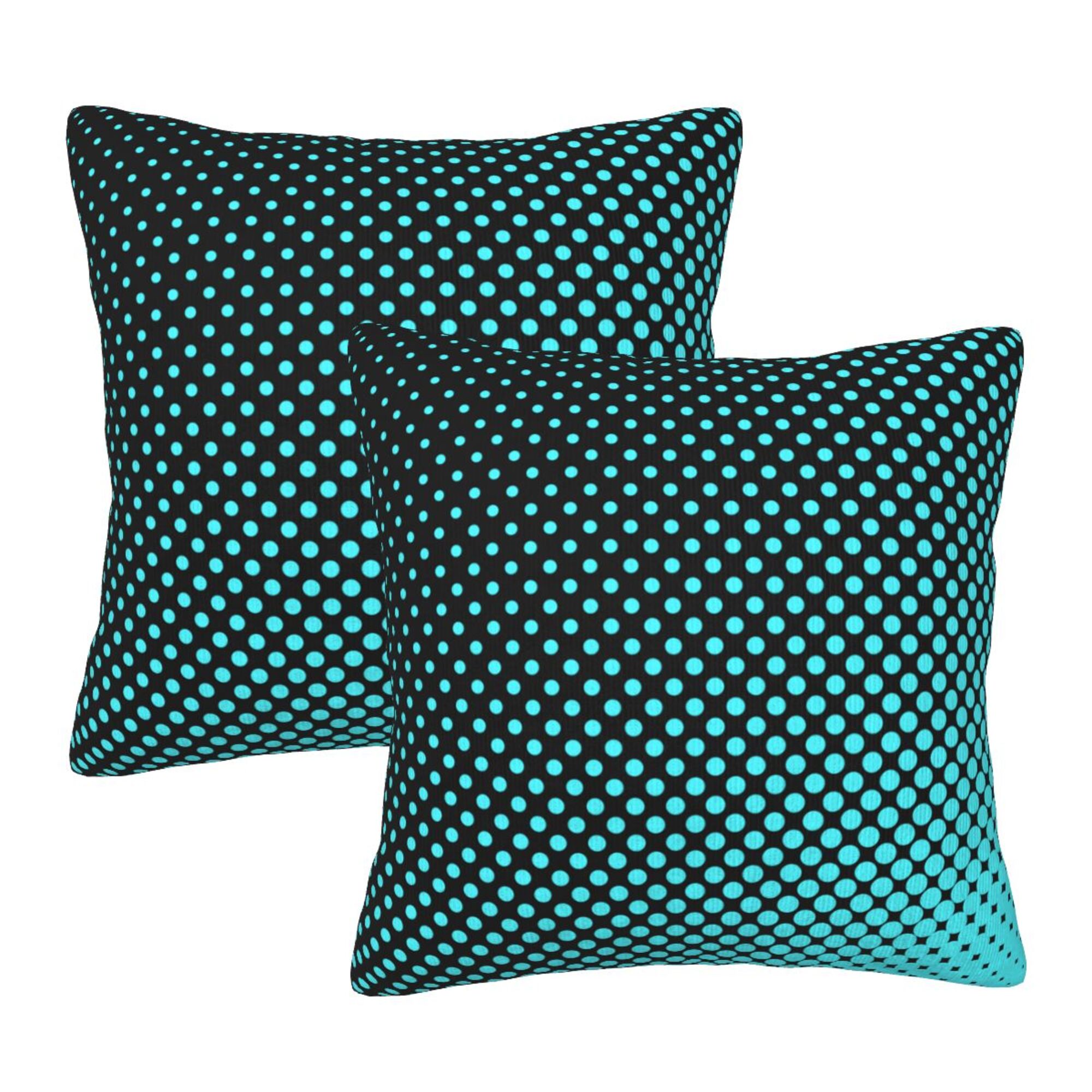 Home Throw Pillow Covers Colorful halftone creative abstract background ...