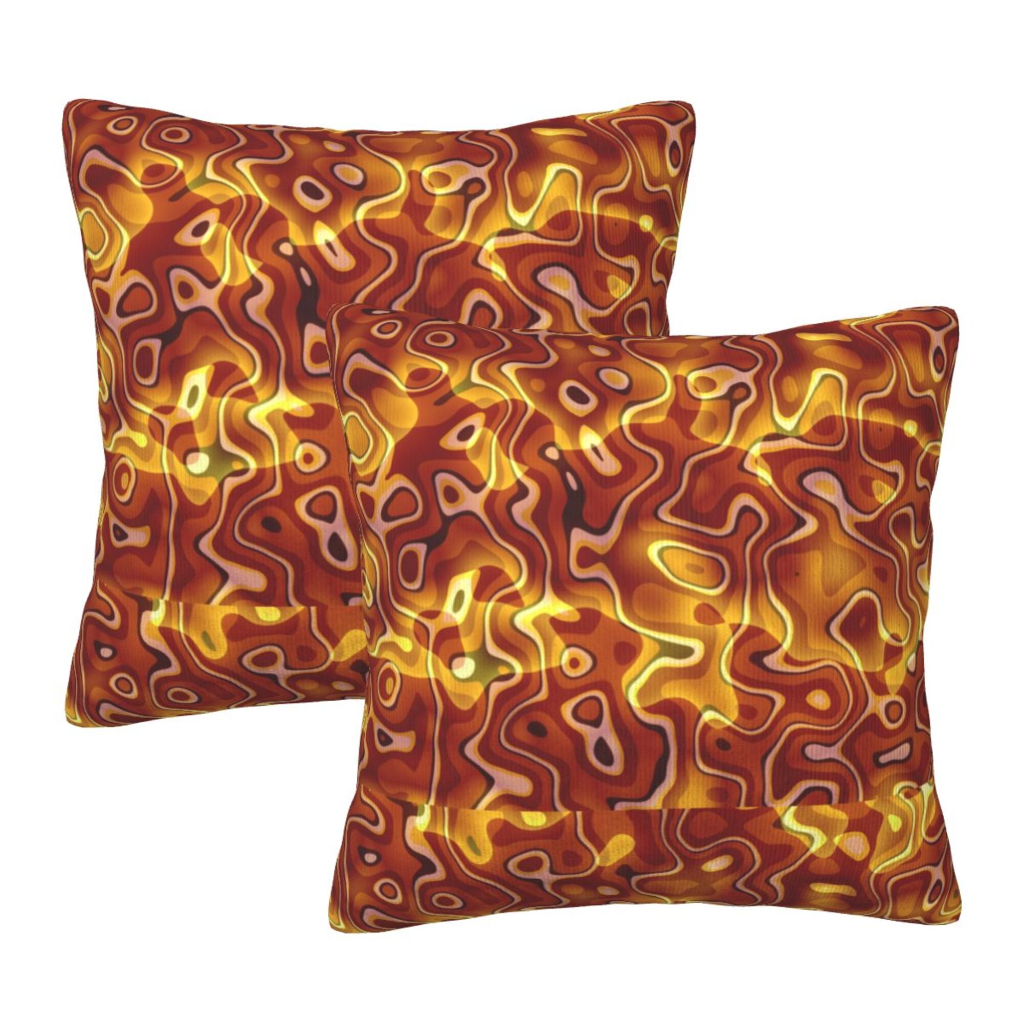 Home Throw Pillow Covers Cool camouflage pattern Square Thick Throw ...