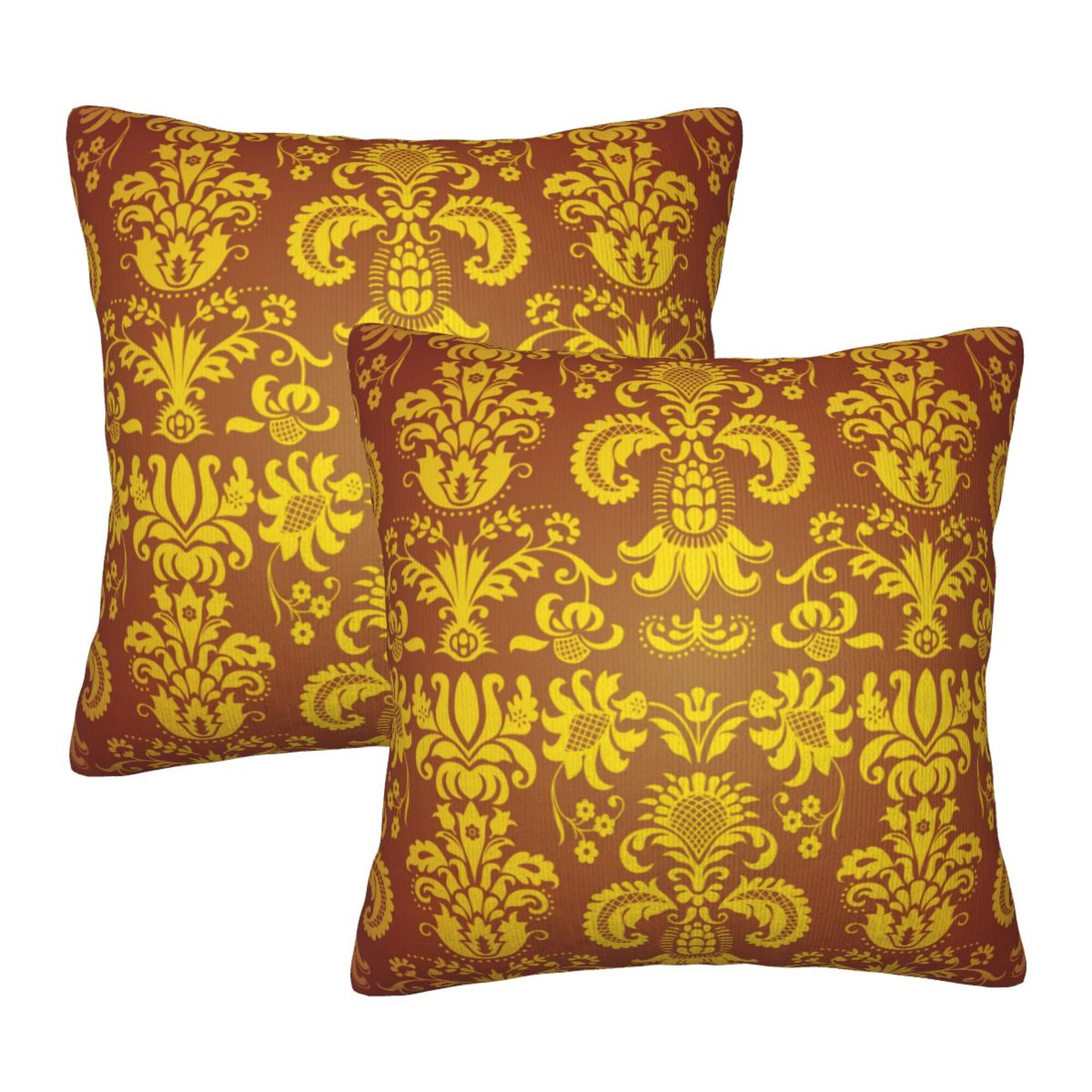 Home Throw Pillow Covers Flower Background Square Thick Throw Pillow ...