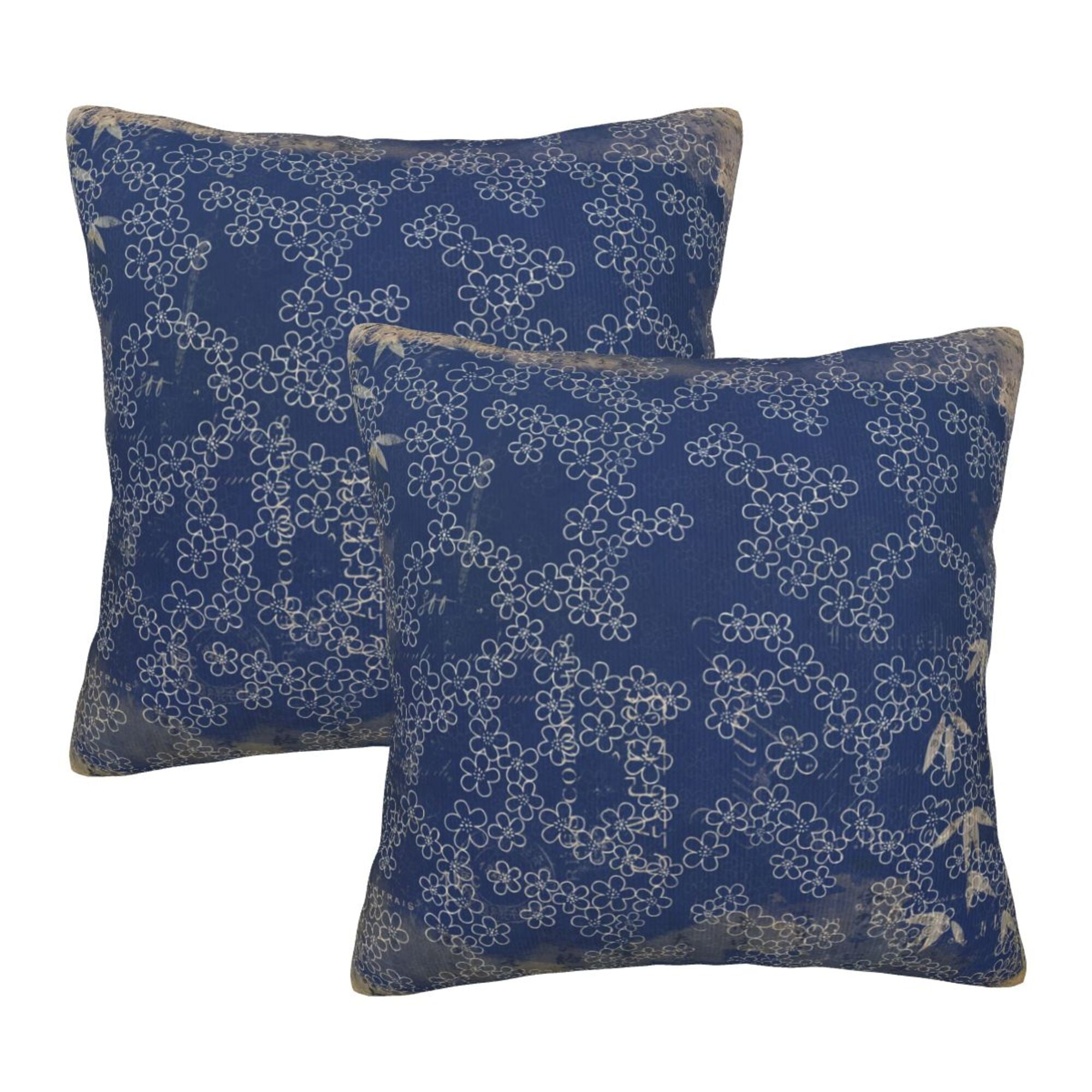 Home Throw Pillow Covers Japanese style pattern background Square Thick ...