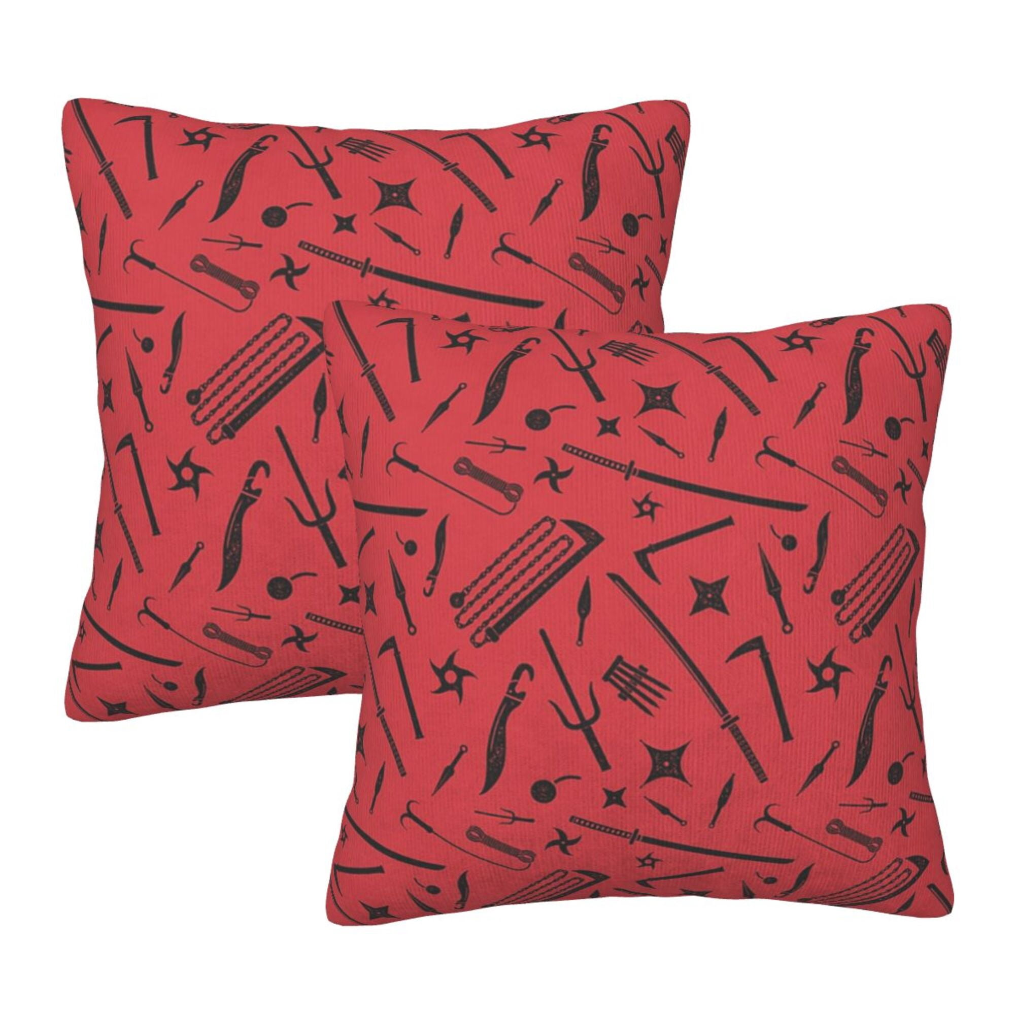 Home Throw Pillow Covers Sword puzzle Square Thick Throw Pillow Covers ...