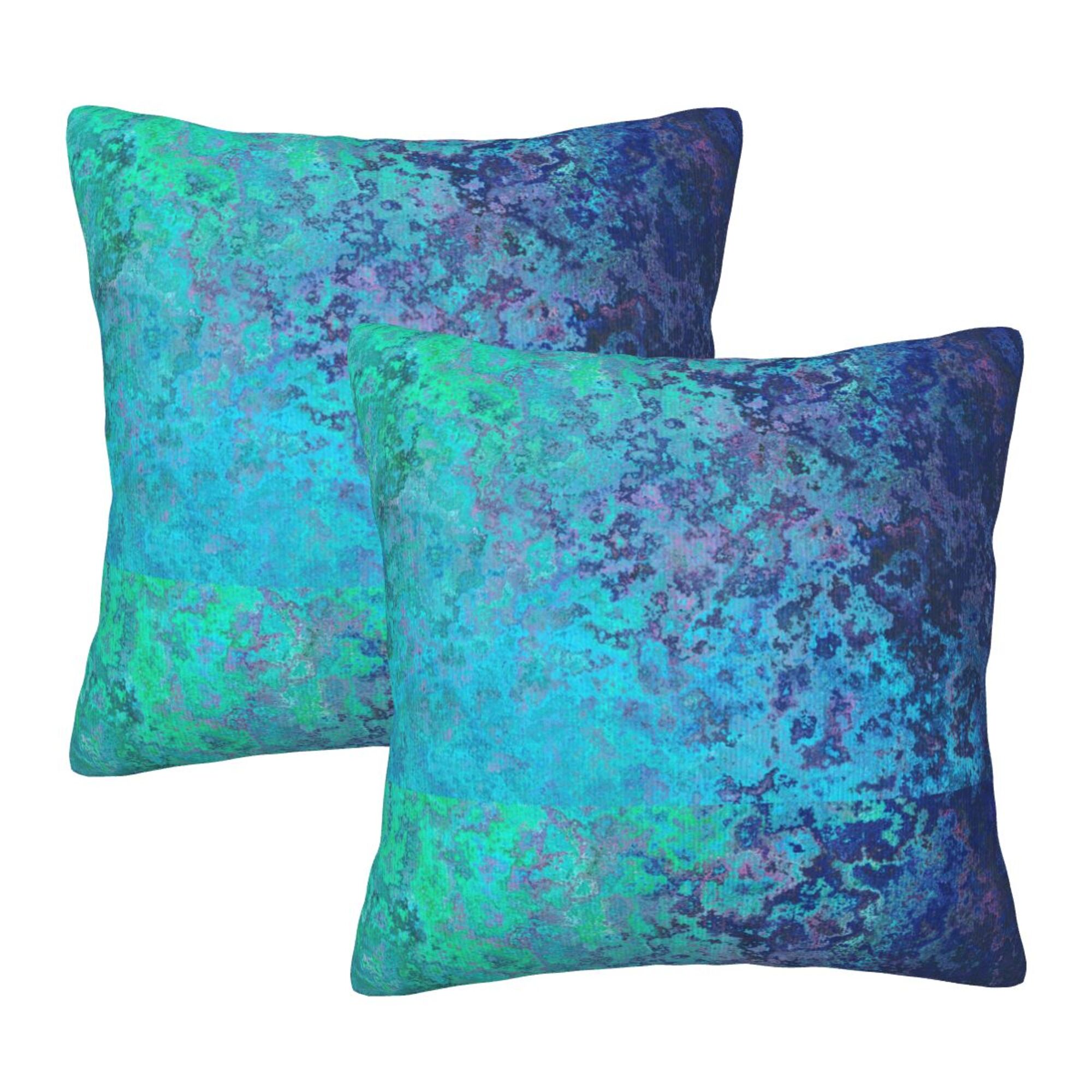 Home Throw Pillow Covers Textures Flains Pain Bright1 Square Thick ...