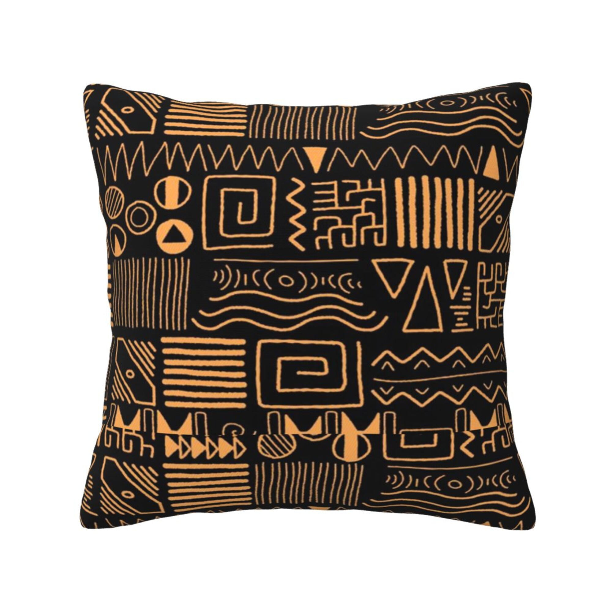 Home Throw Pillow Covers Two Sides Printed African Ethnic Pattern ...