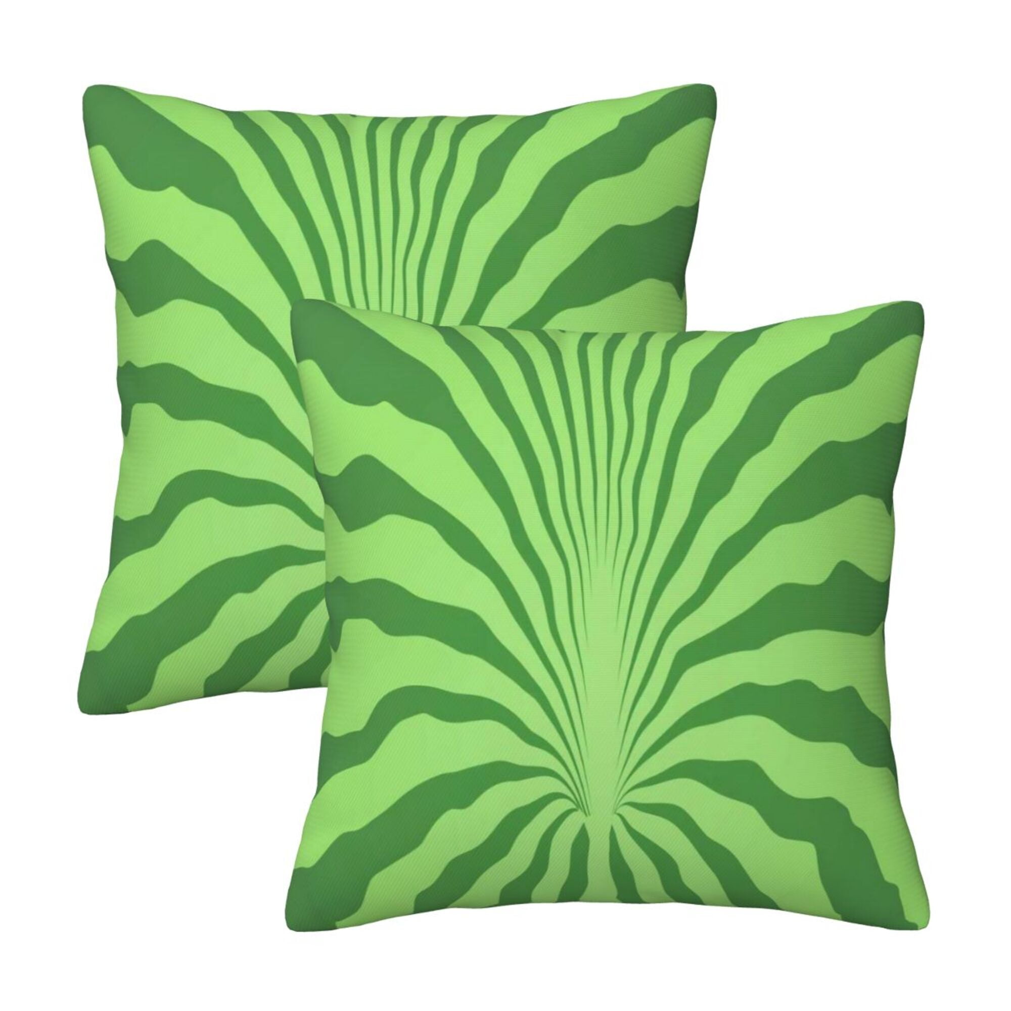 Home Throw Pillow Covers Two Sides Printed Artistic Watermelon Texture ...