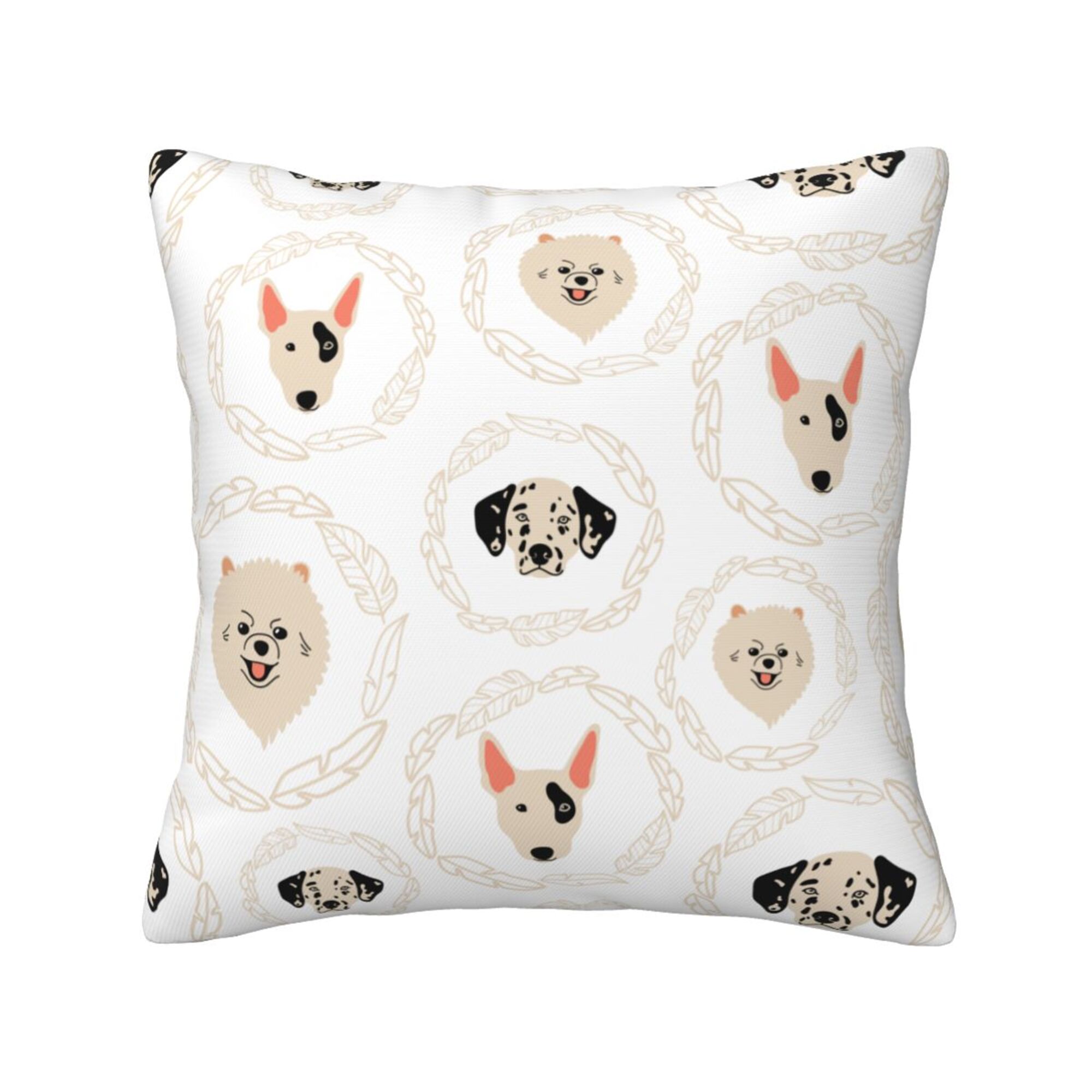 Home Throw Pillow Covers Two Sides Printed Bulldog Decor Sofa Living ...