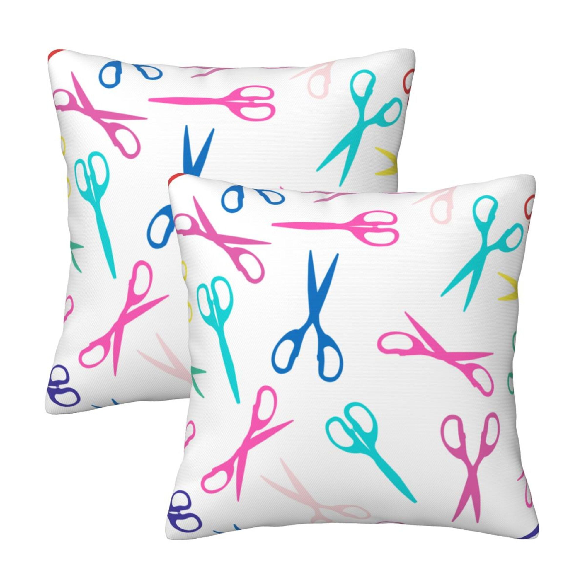 Home Throw Pillow Covers Two Sides Printed Colorful hairdressing ...