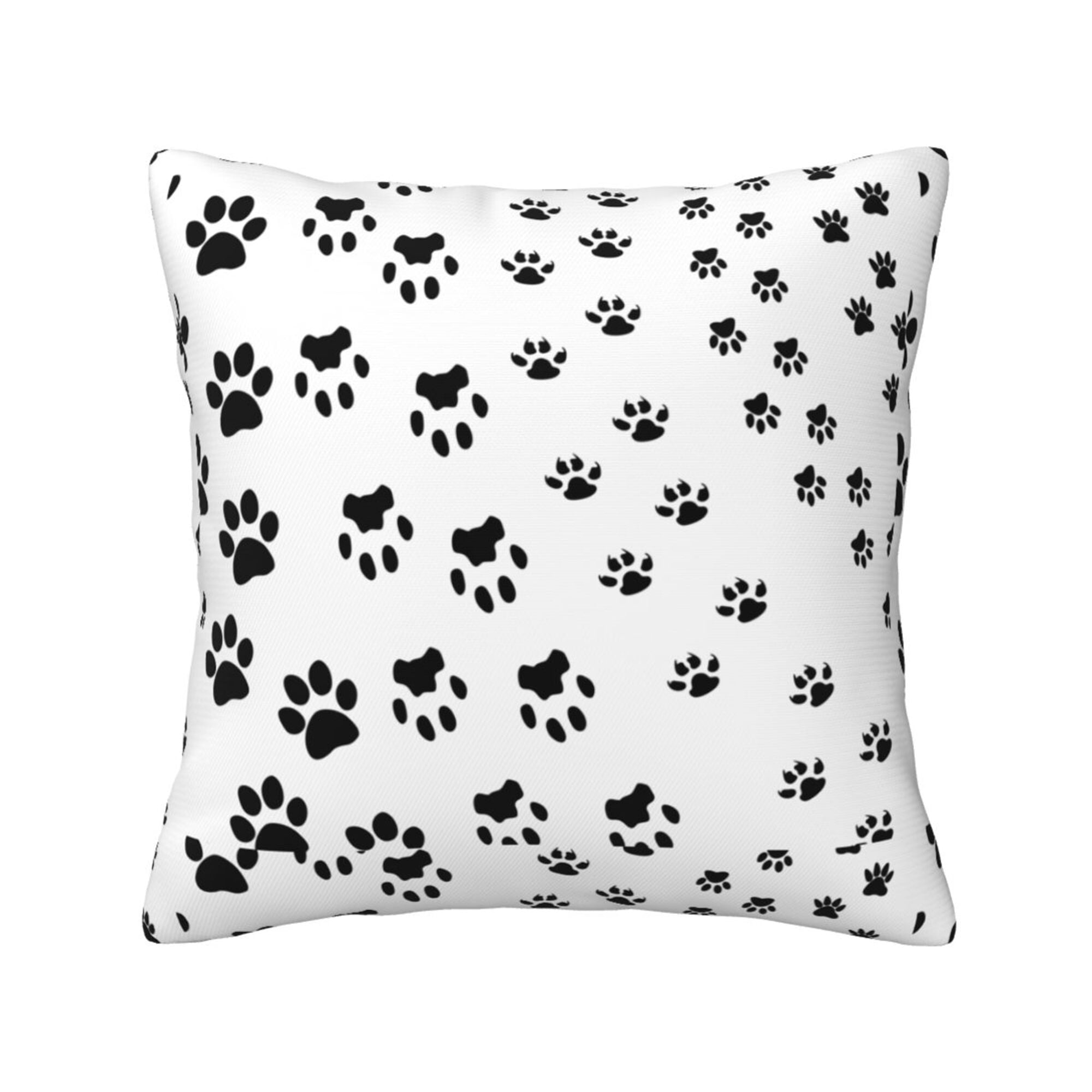 Home Throw Pillow Covers Two Sides Printed Dog Paw Decor Sofa Living ...