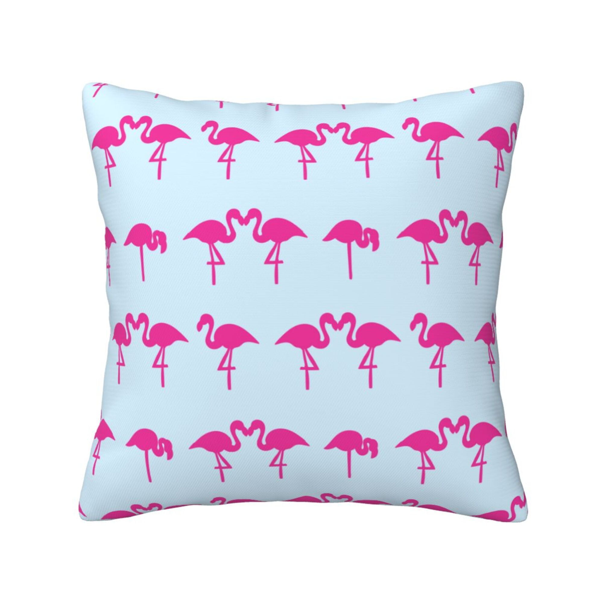 Home Throw Pillow Covers Two Sides Printed Flamingo pattern Decor Sofa ...