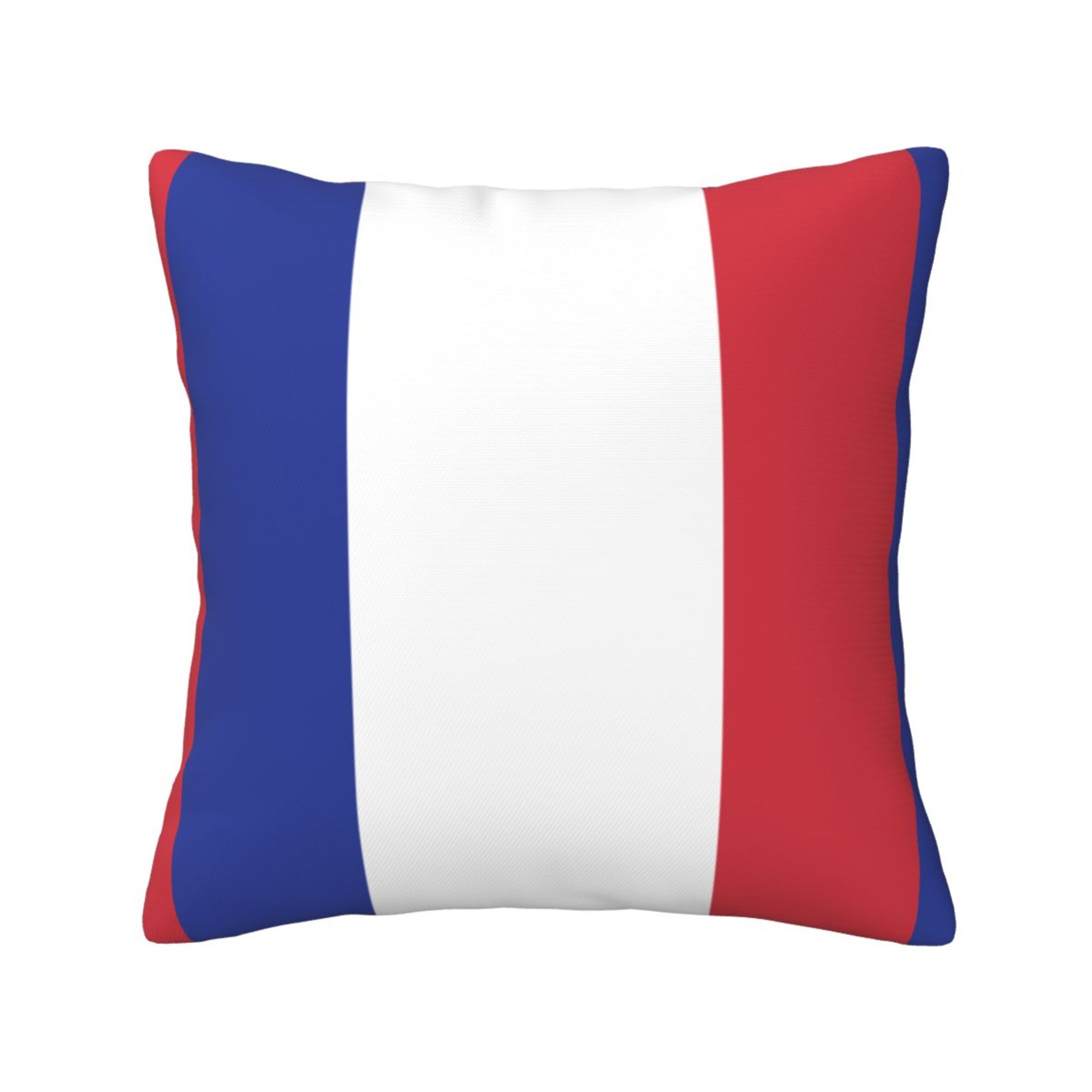 Home Throw Pillow Covers Two Sides Printed France Flag French National ...