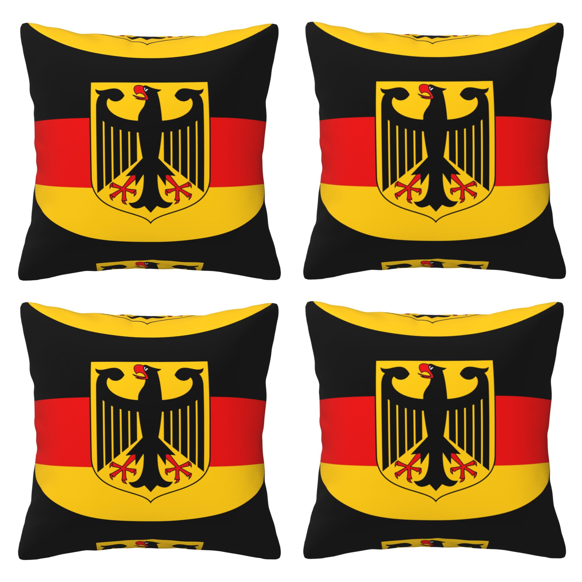Home Throw Pillow Covers Two Sides Printed Germany Coat of Arms German ...