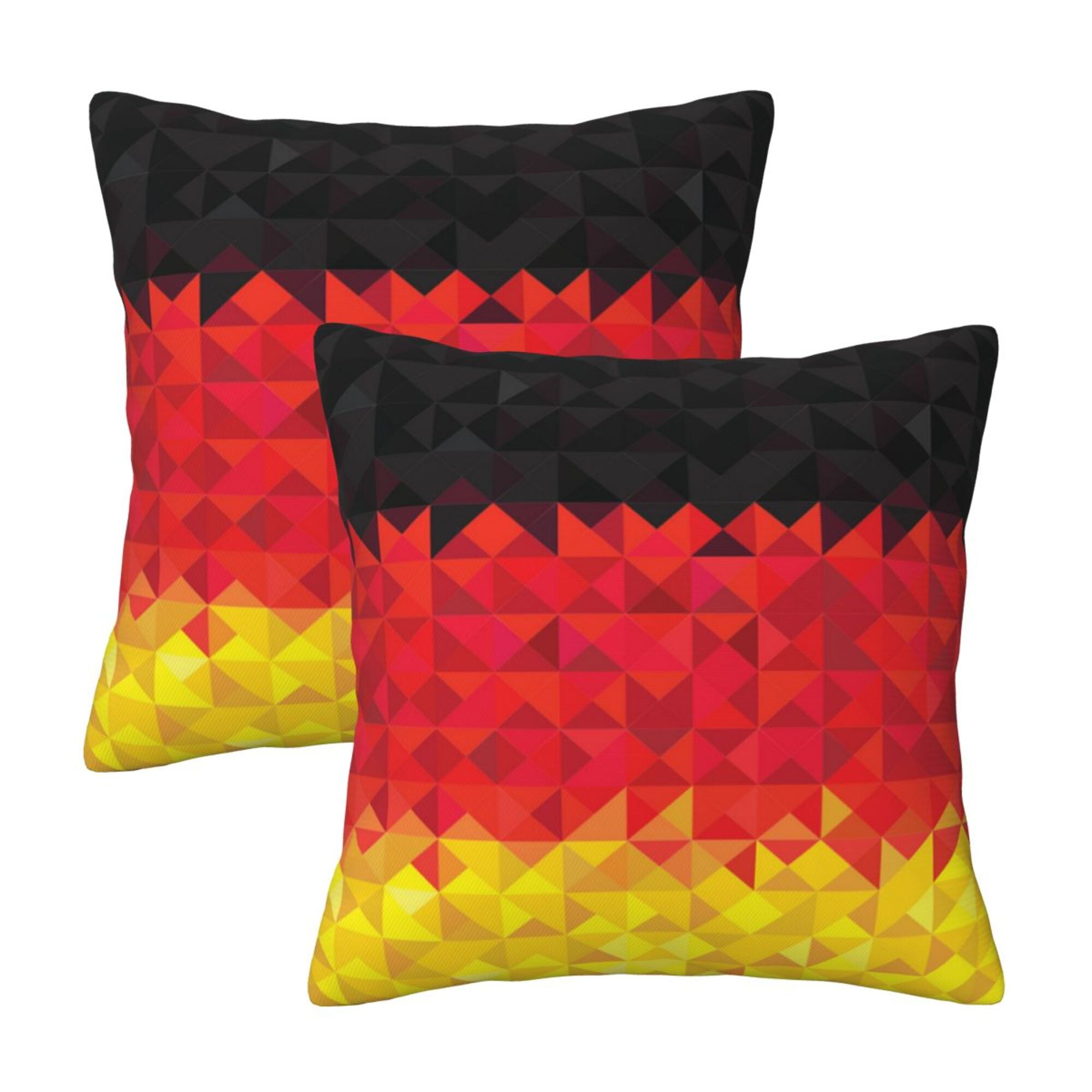 Home Throw Pillow Covers Two Sides Printed Germany Flag Decor Sofa ...