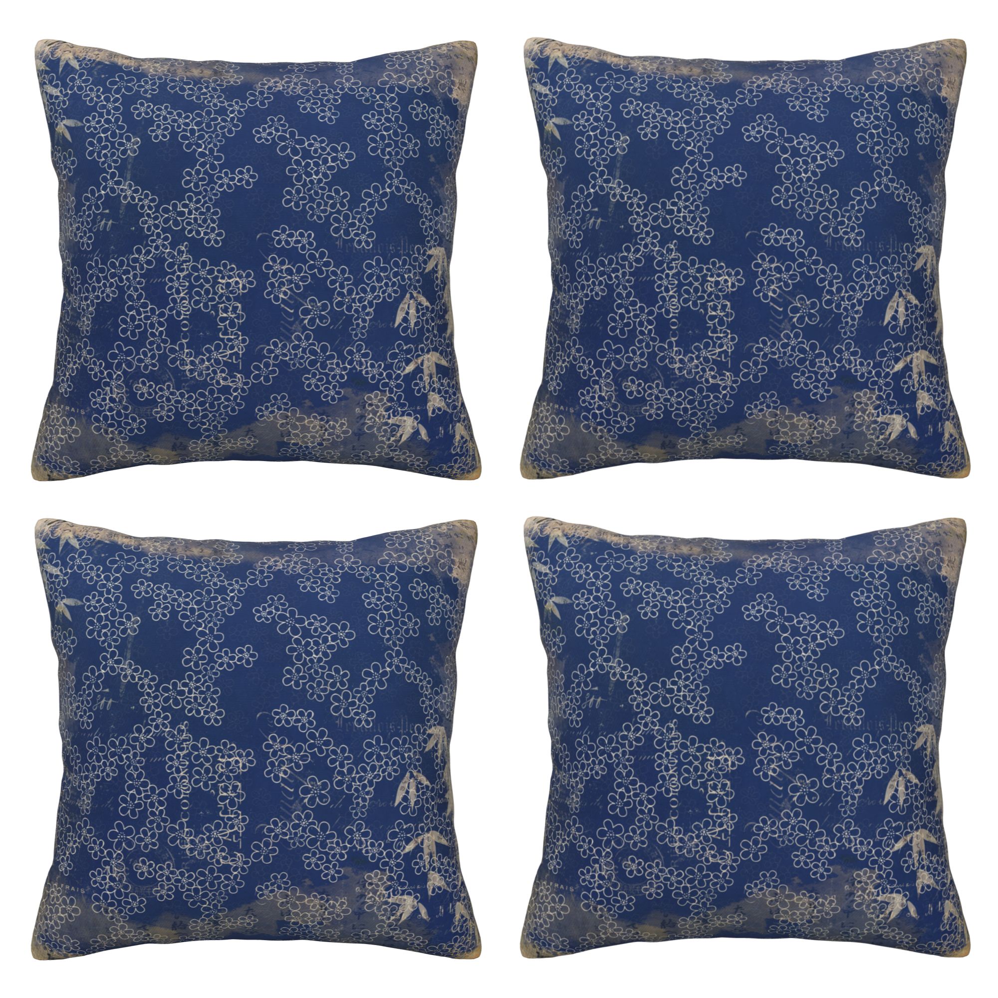 Home Throw Pillow Covers Two Sides Printed Japanese style pattern ...