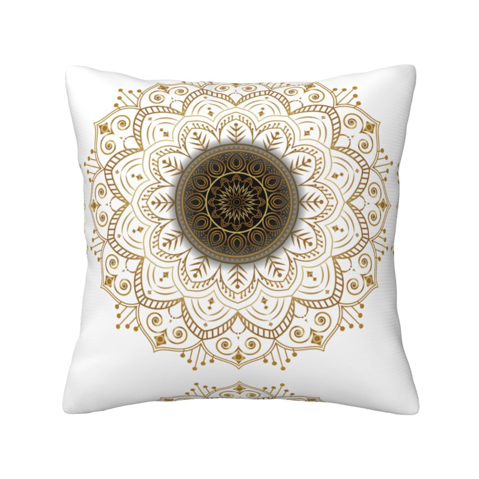 Home Throw Pillow Covers Two Sides Printed Mandala Pattern Decor Sofa ...