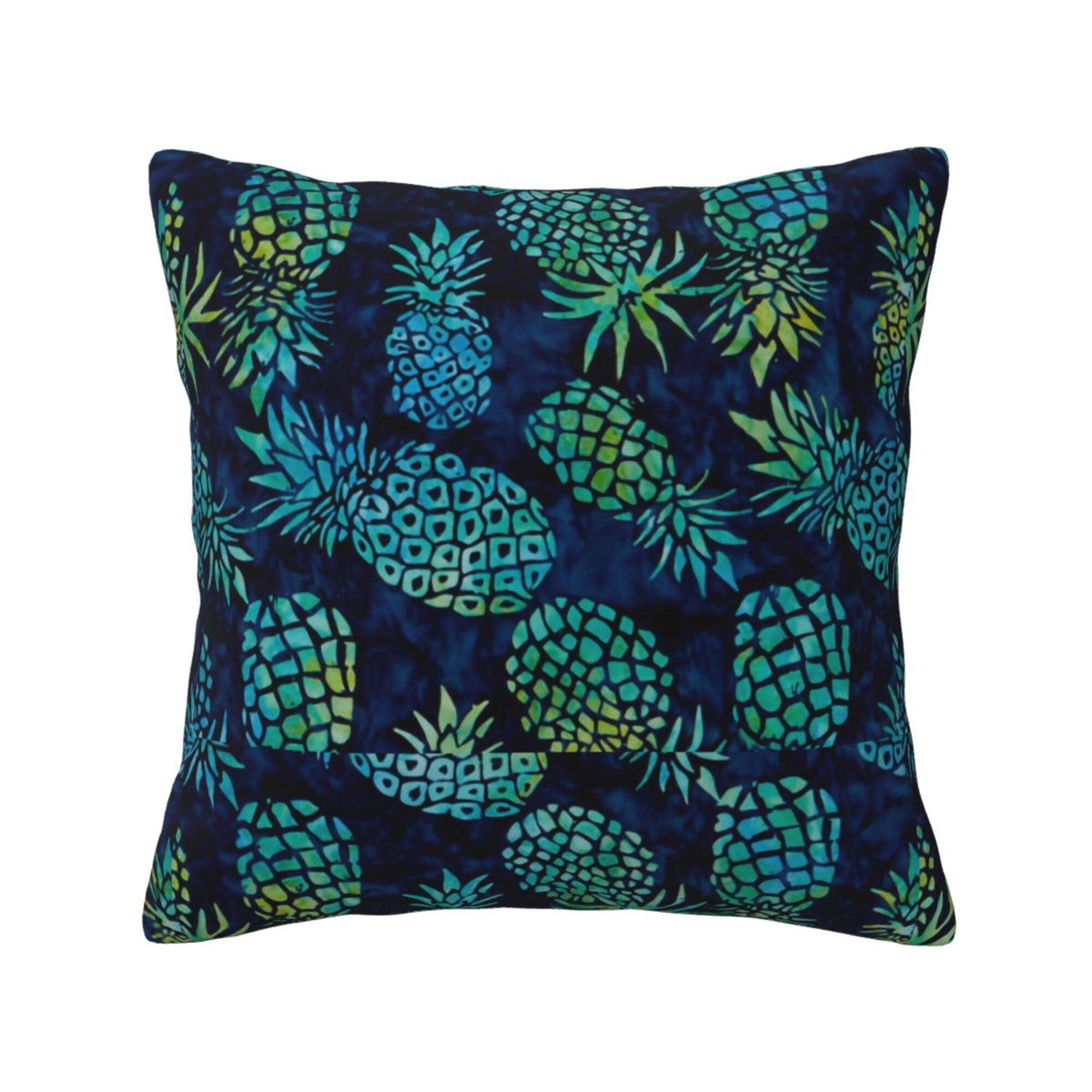 Home Throw Pillow Covers Two Sides Printed Pineapple Tropical Fruits ...
