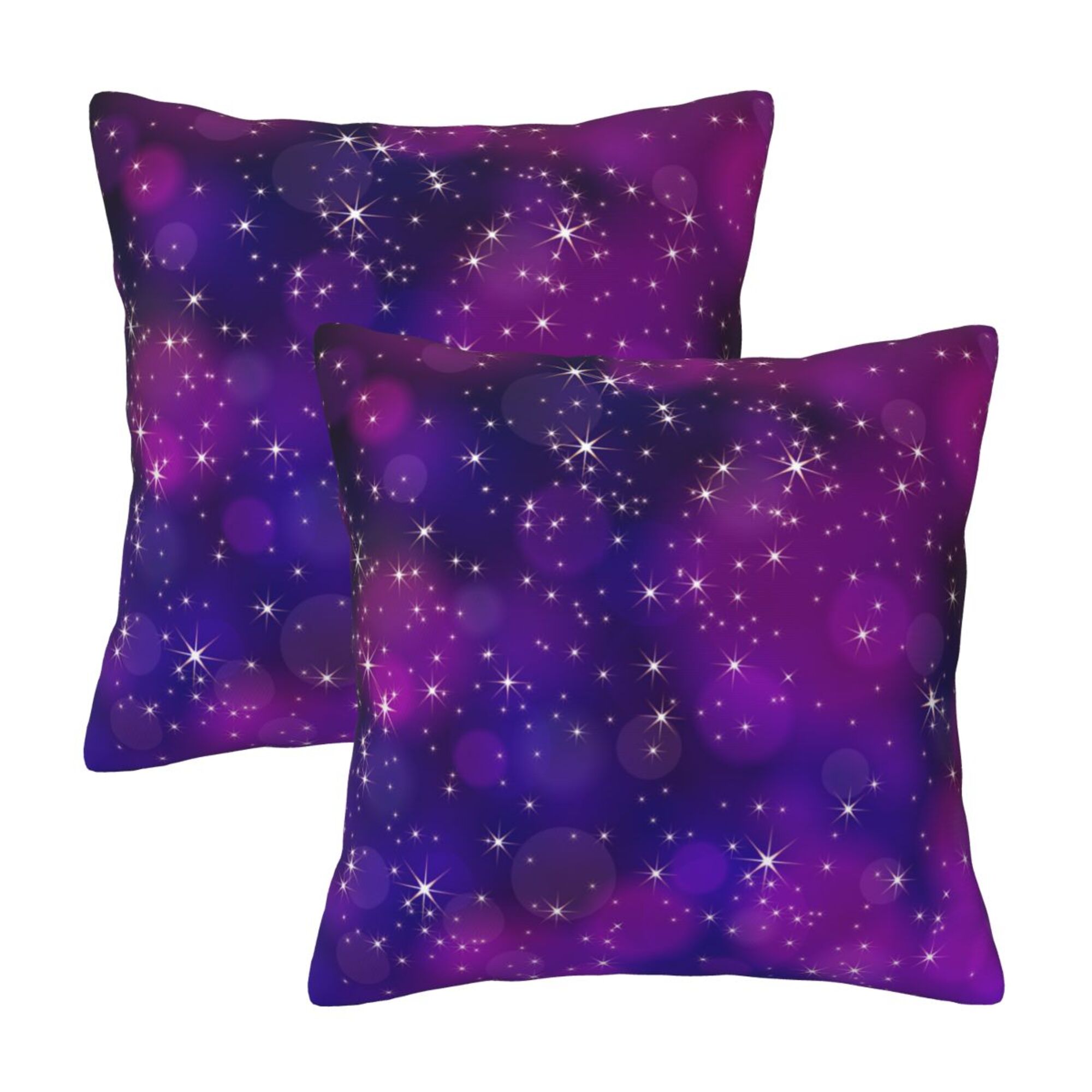 Home Throw Pillow Covers Two Sides Printed Purple blur background Decor Sofa Living Room Bed ...