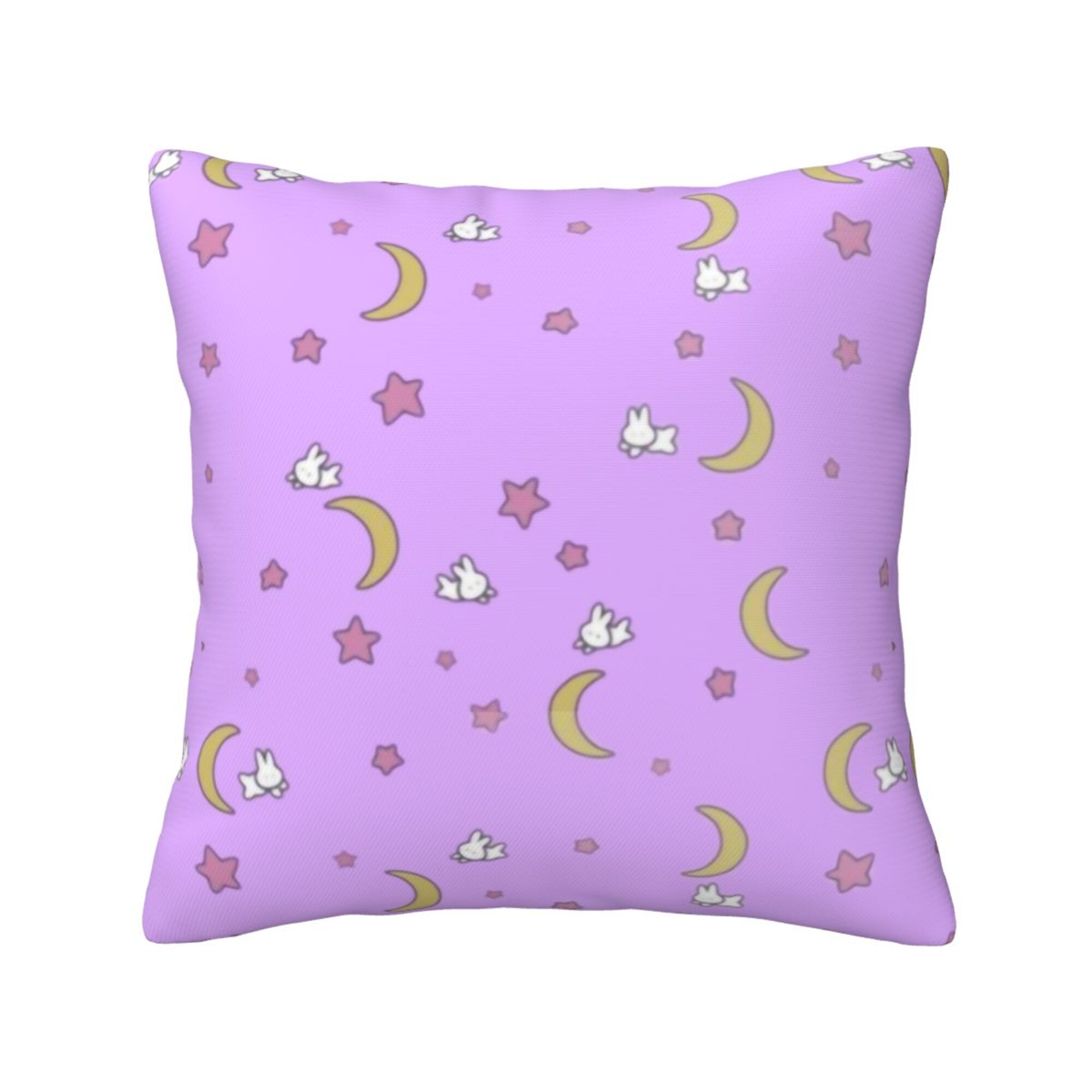 Home Throw Pillow Covers Two Sides Printed Rabbit of the Moon Decor ...