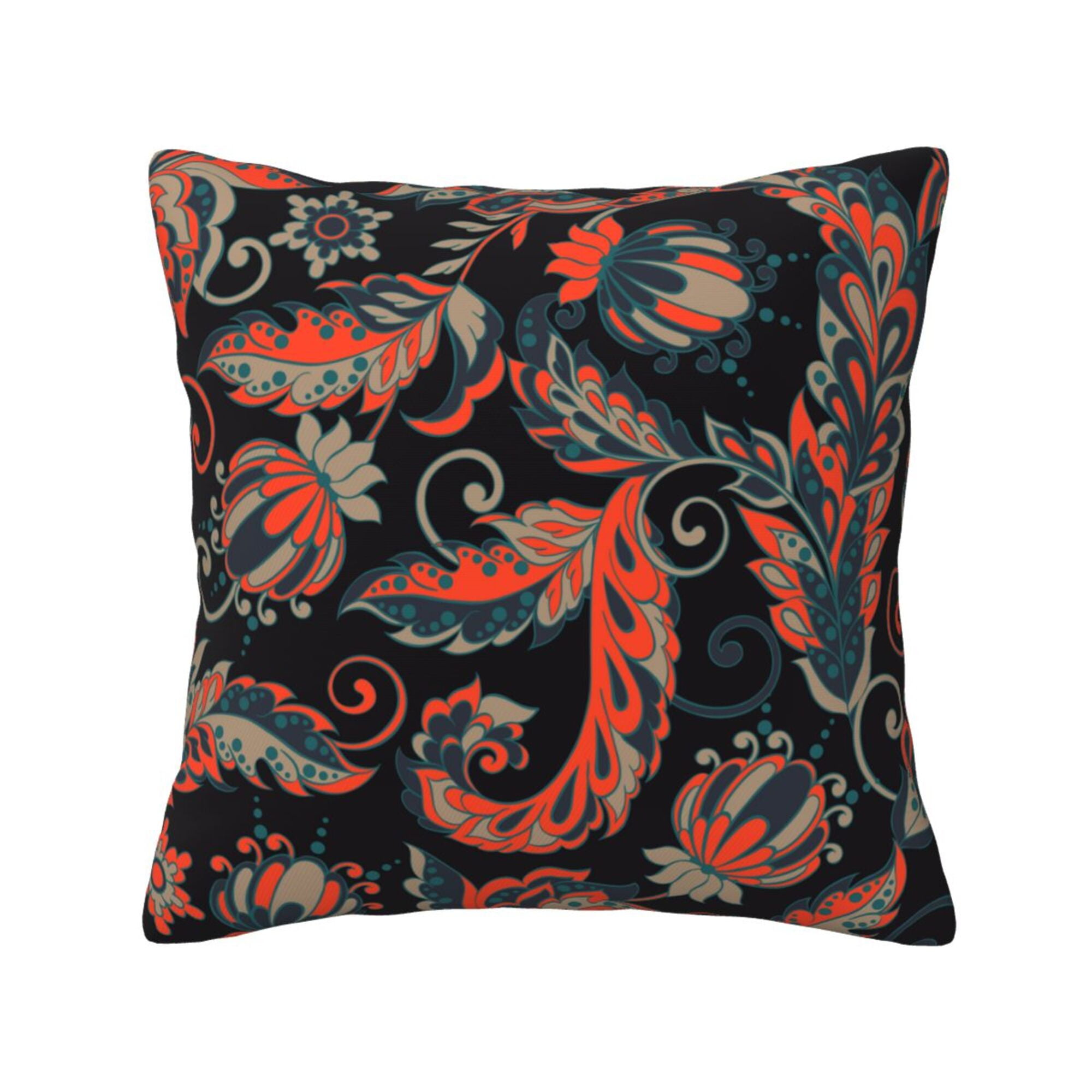 Home Throw Pillow Covers Two Sides Printed Shading of colorful pattern ...