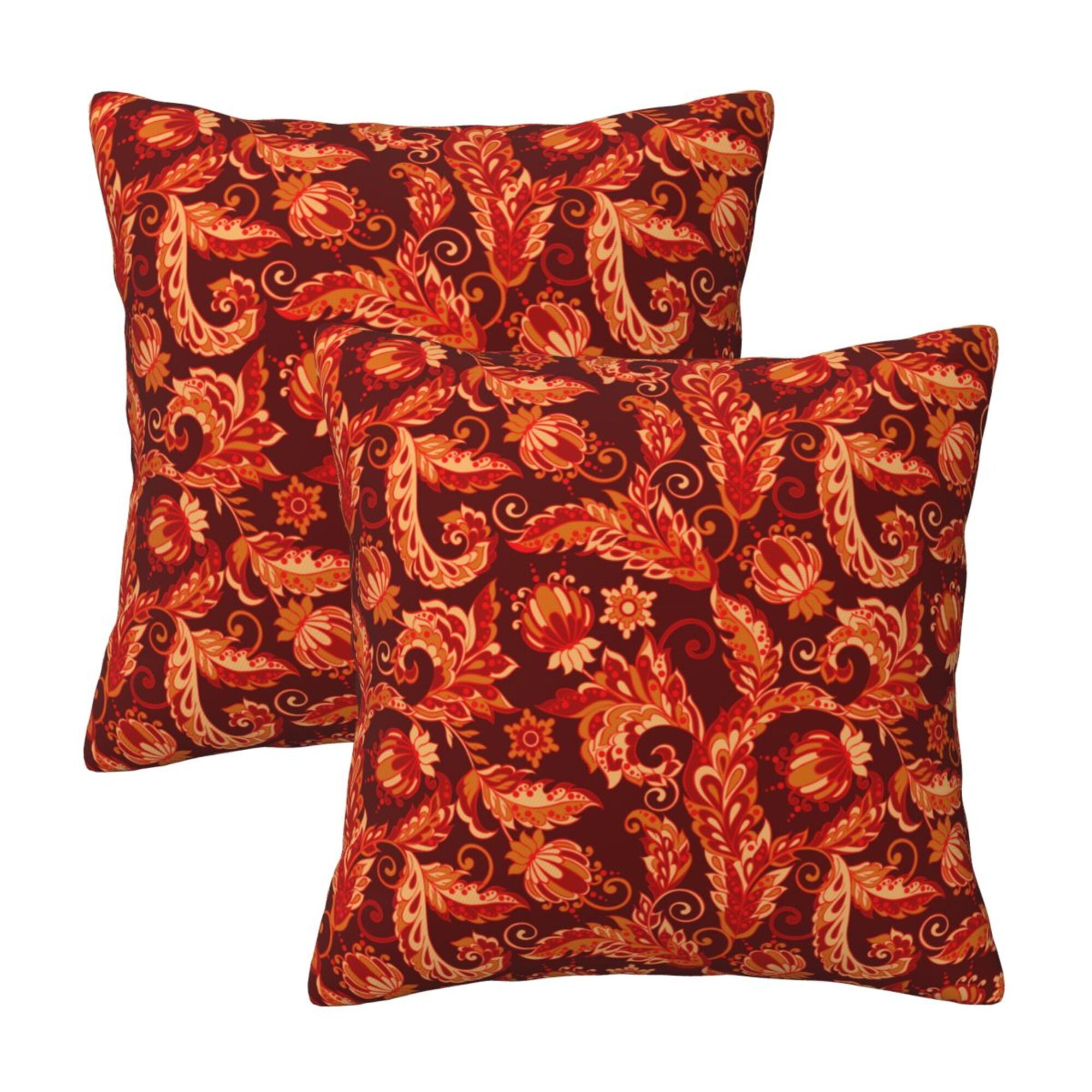 Home Throw Pillow Covers Two Sides Printed Shading of colorful pattern ...