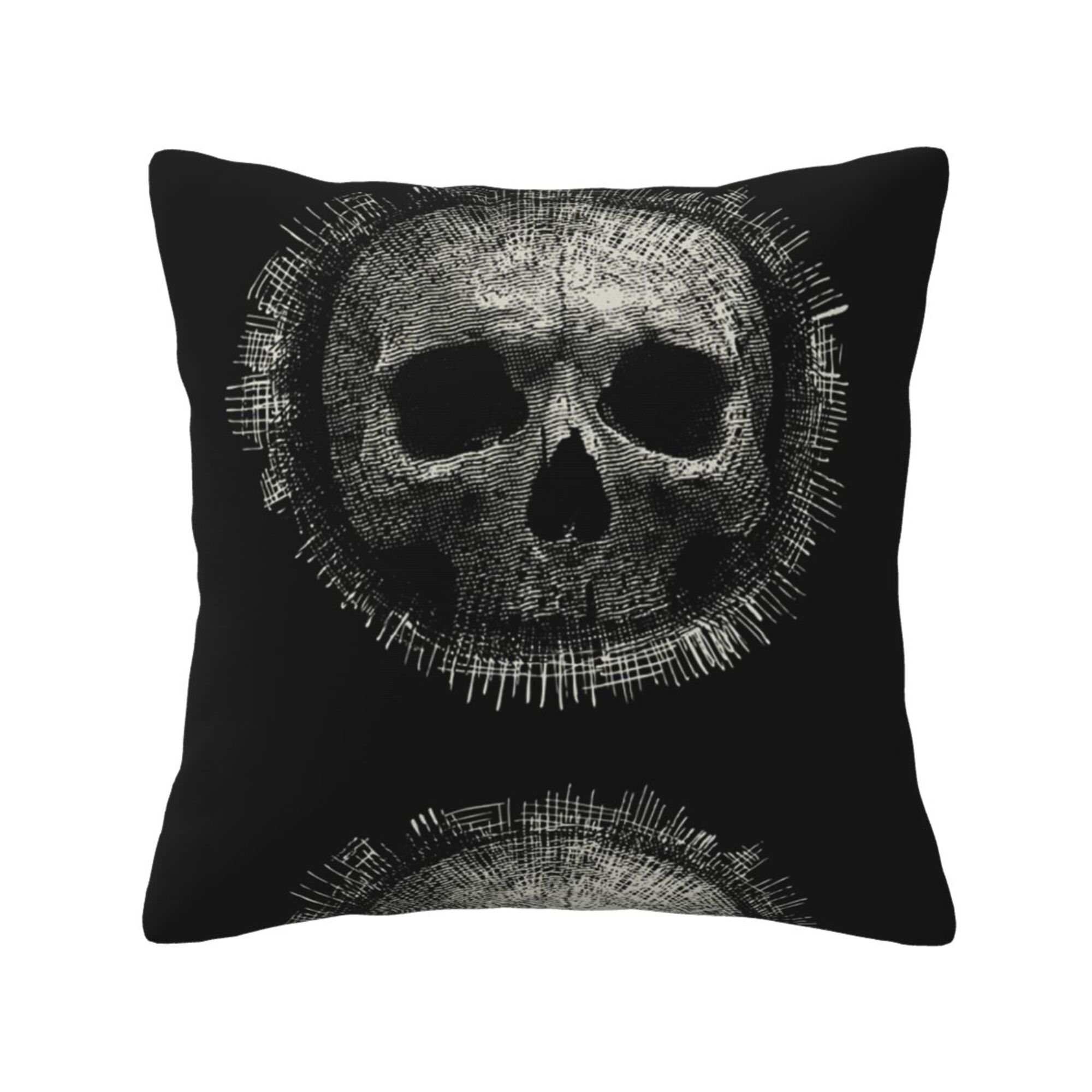Home Throw Pillow Covers Two Sides Printed Skull Head Decor Sofa Living ...