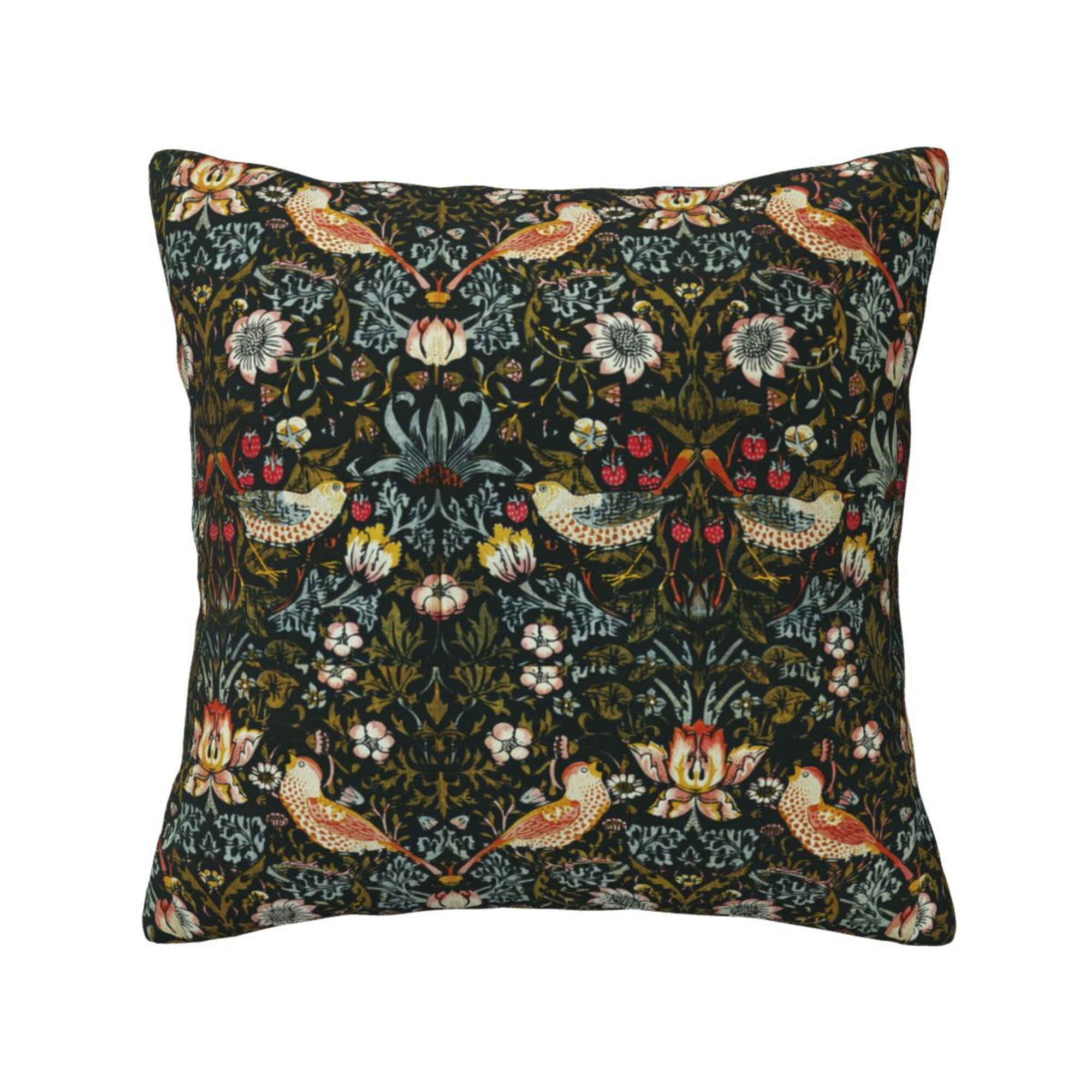 Home Throw Pillow Covers Two Sides Printed The Strawberry Thief Of ...