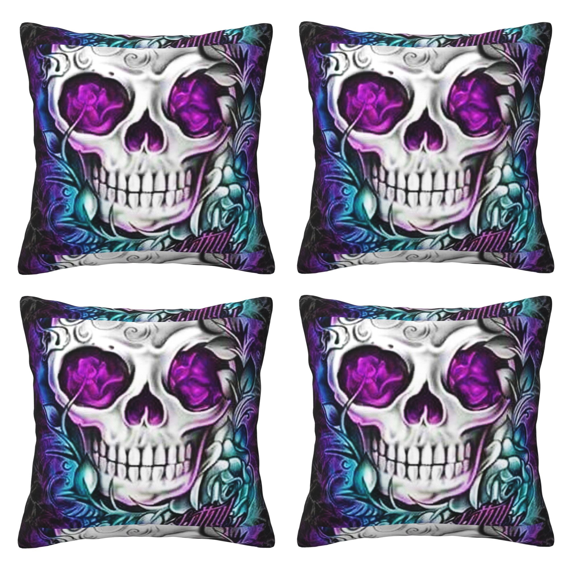 Home Throw Pillow Covers Two Sides Printed butterfly motif Decor Sofa Living Room Bed Couch Car ...