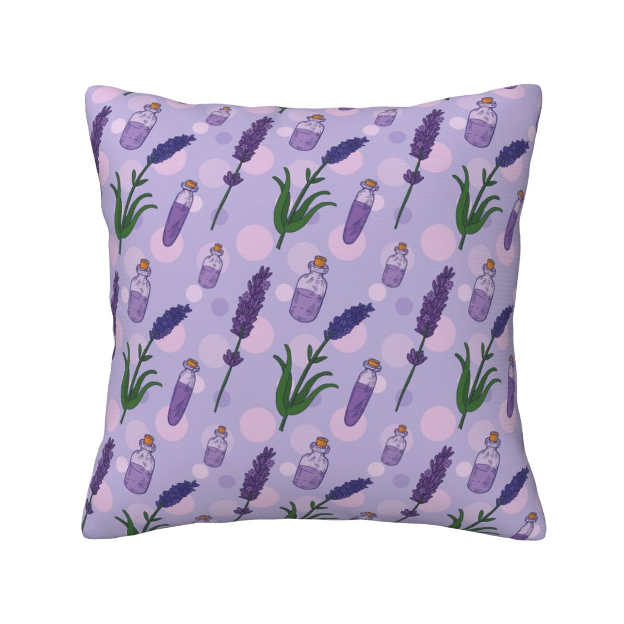 Home Throw Pillow Covers Two Sides Printed lavender patt pattern Decor ...