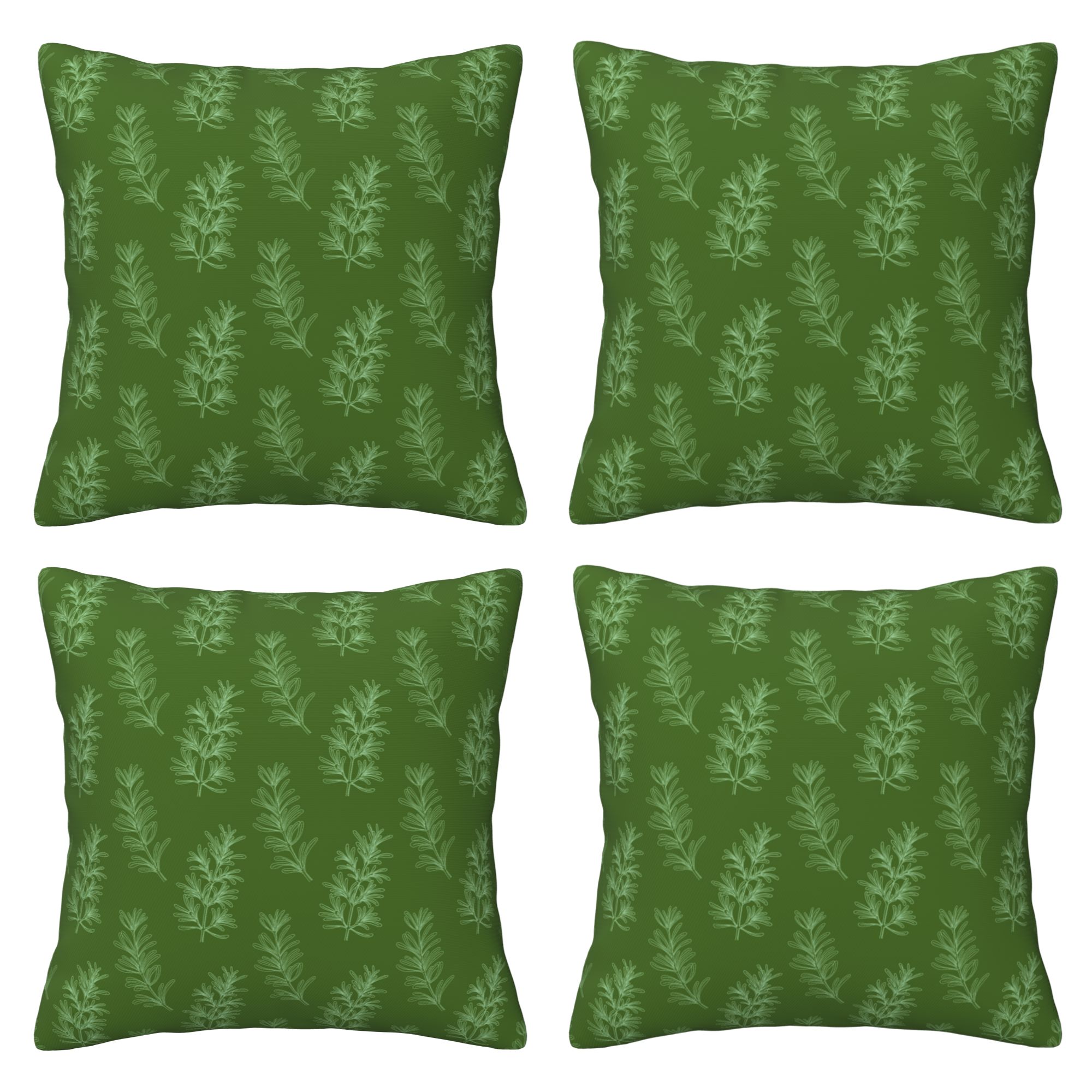 Home Throw Pillow Covers Two Sides Printed rosemary patt pattern Decor ...