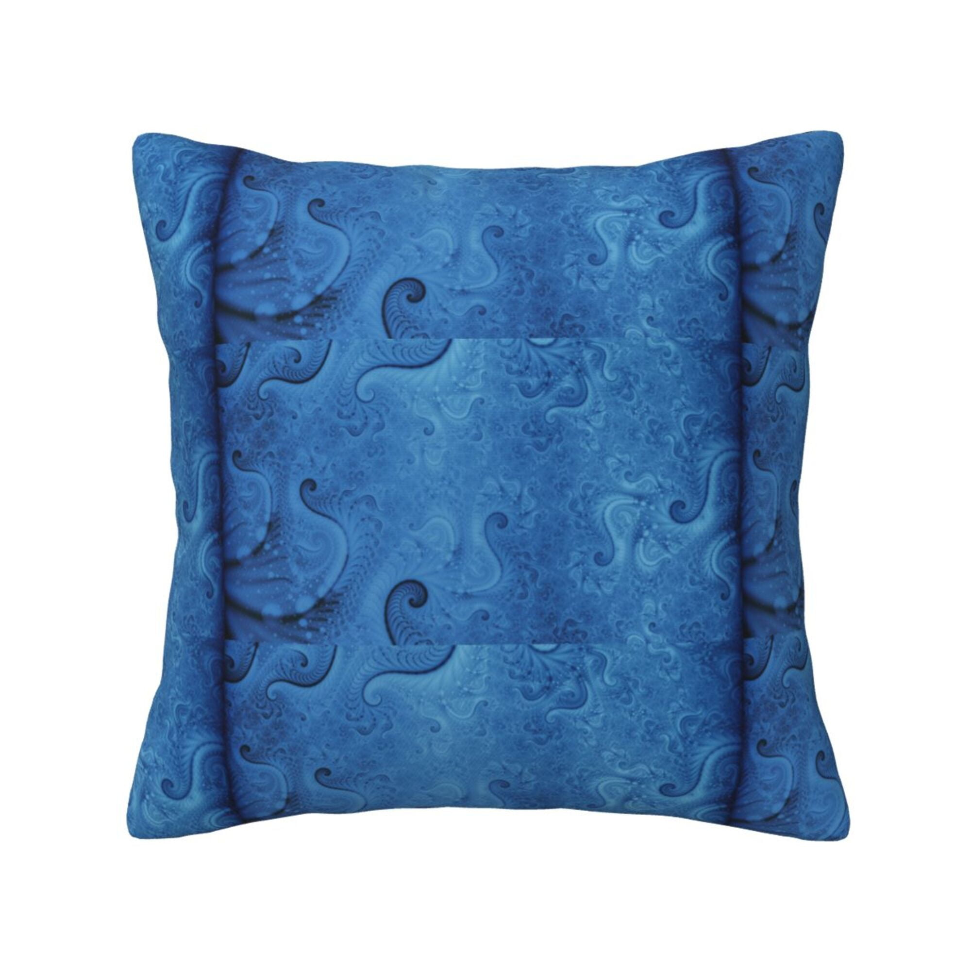 Home Throw Pillow Covers Two Sides Printed swirls- Decor Sofa Living ...