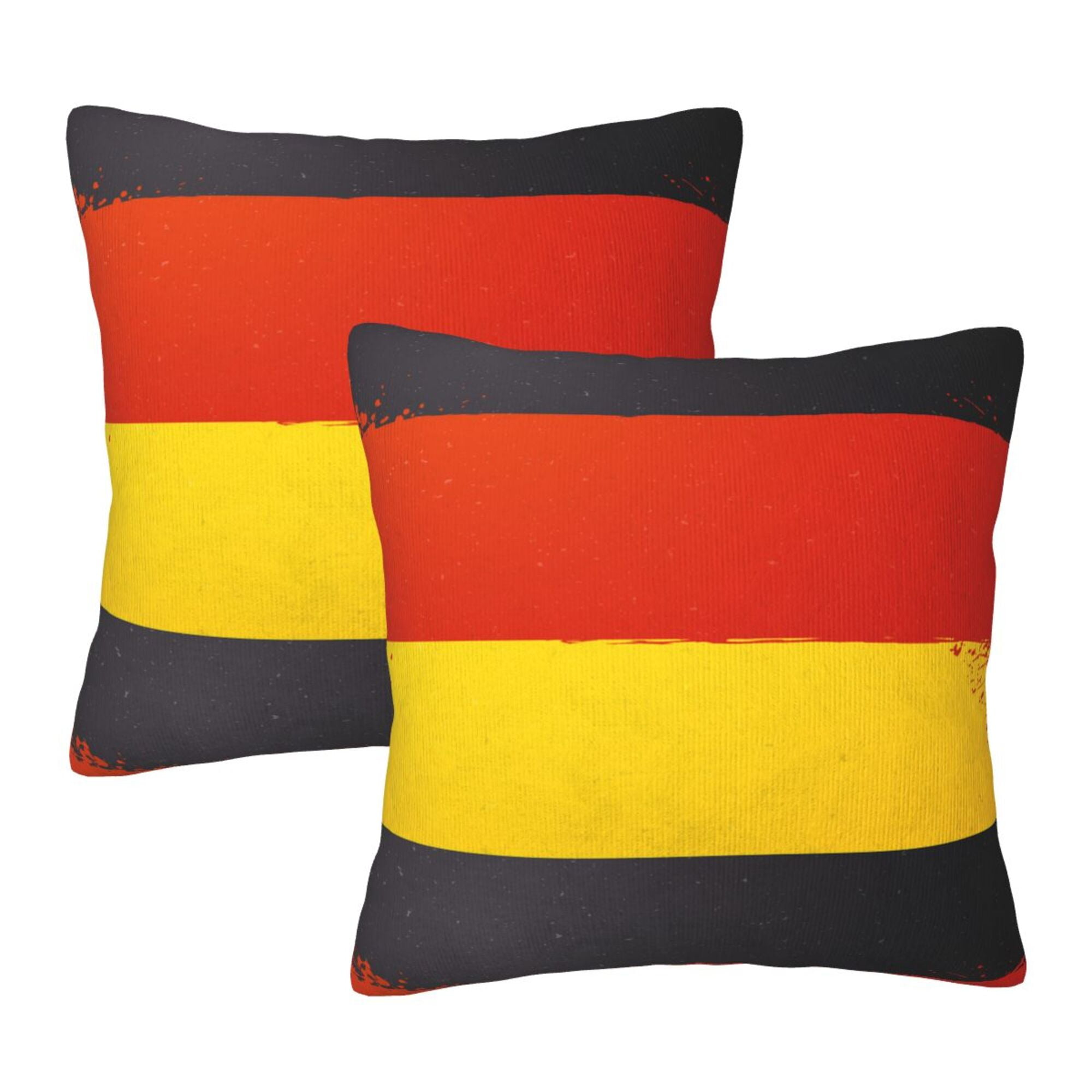 Home Throw Pillow Covers Vintage grunge texture flag of Germany Square ...
