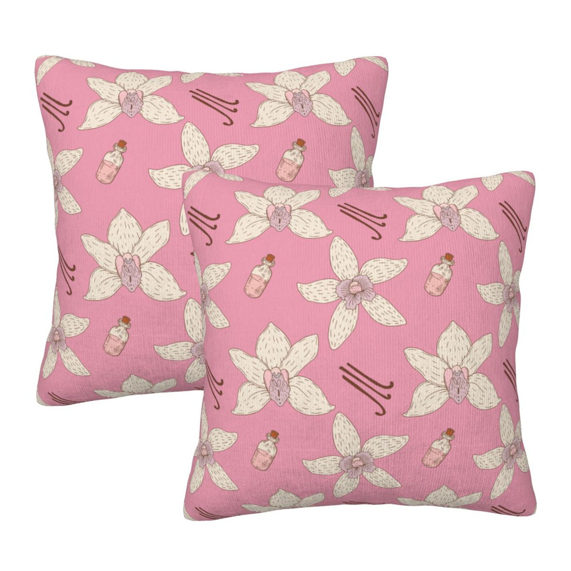 Home Throw Pillow Covers vanillapatt pattern Square Thick Throw Pillow ...