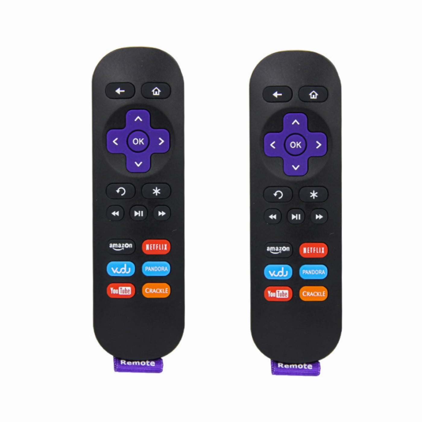 Home Times 2pcs Remote Control Replacement for Roku Express, Roku ...