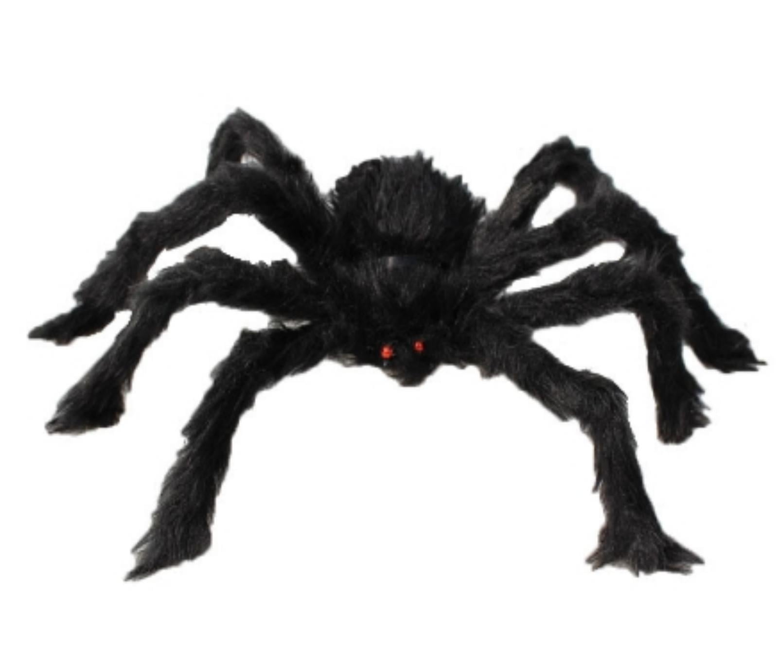Home Times 49.21 in Halloween Hairy Spider Outdoor Decorations,Scary ...