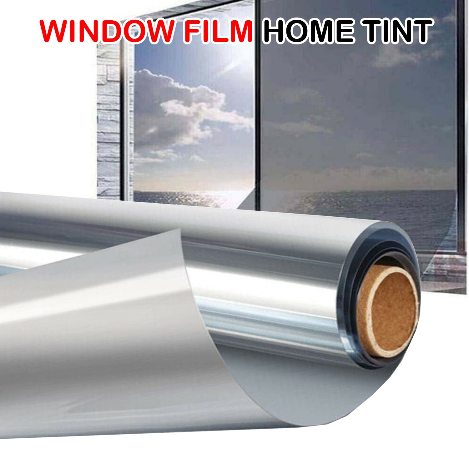 Home Tint for Privacy Window Film One Way Mirror, Heat UV Control ...