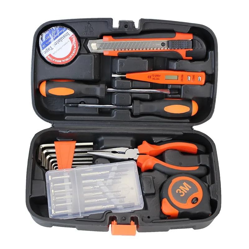 Home Tool Kit Set 22 Pcs, Electrical Repair Tool Storage Kit Set | For ...