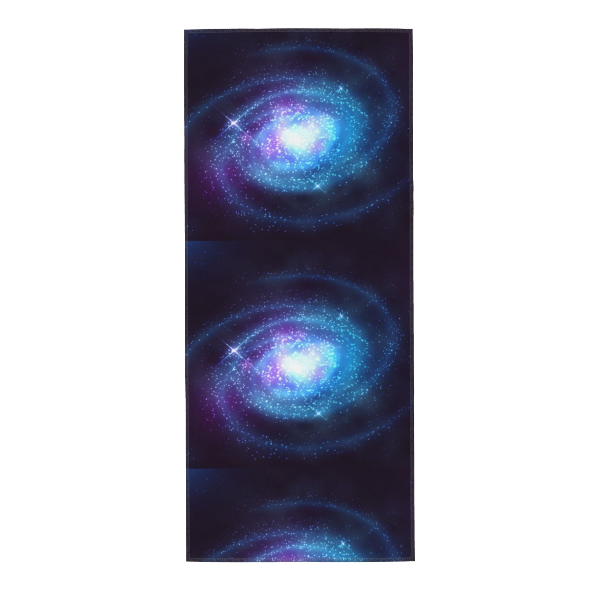 Home Towels Spiral Galaxy In Space With A Starry Blue Sky Absorbent ...