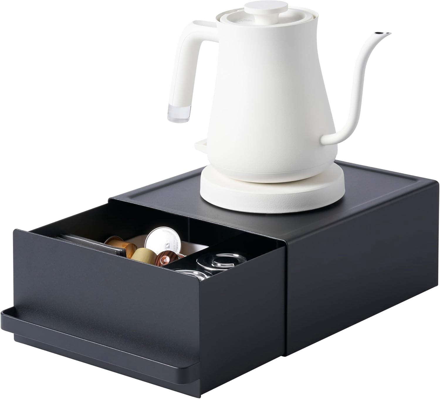 Home Tower Kitchen Appliance Rack With Drawers - Space-Saving Under ...