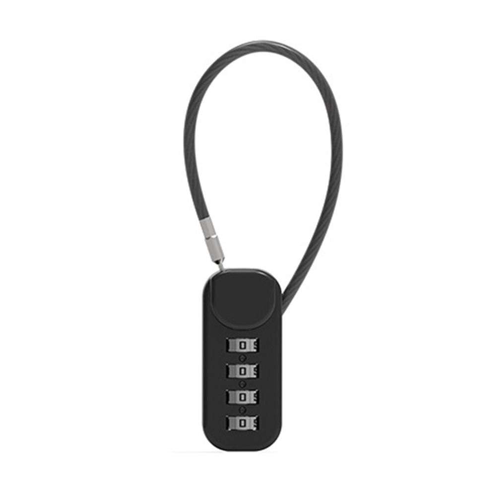 Home Travel Anti-theft Luggage Combination Lock Wire Rope Backpack ...