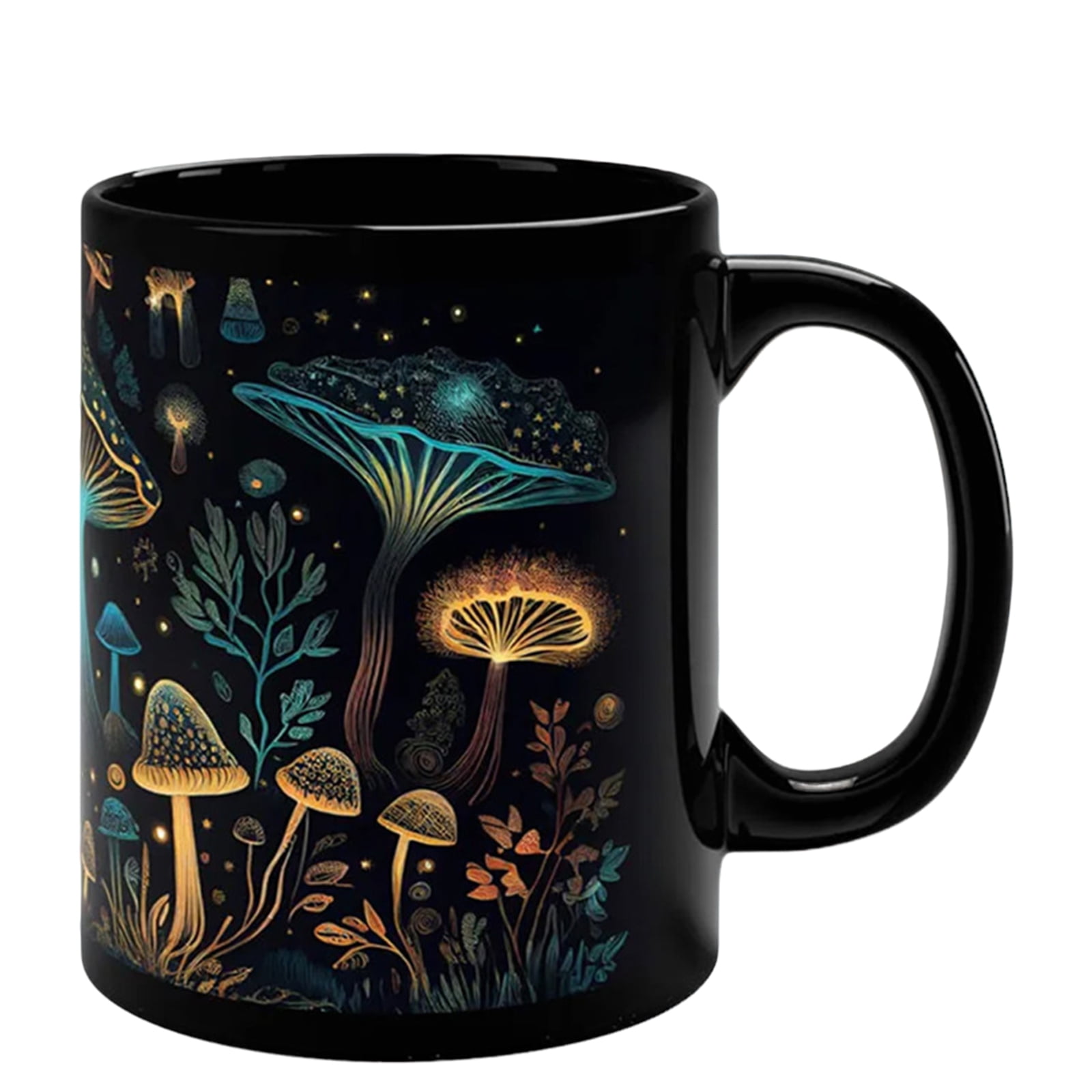 Home Travel Mushroom Ceramic Mug, Fashionable Fungi themed Drinkware ...