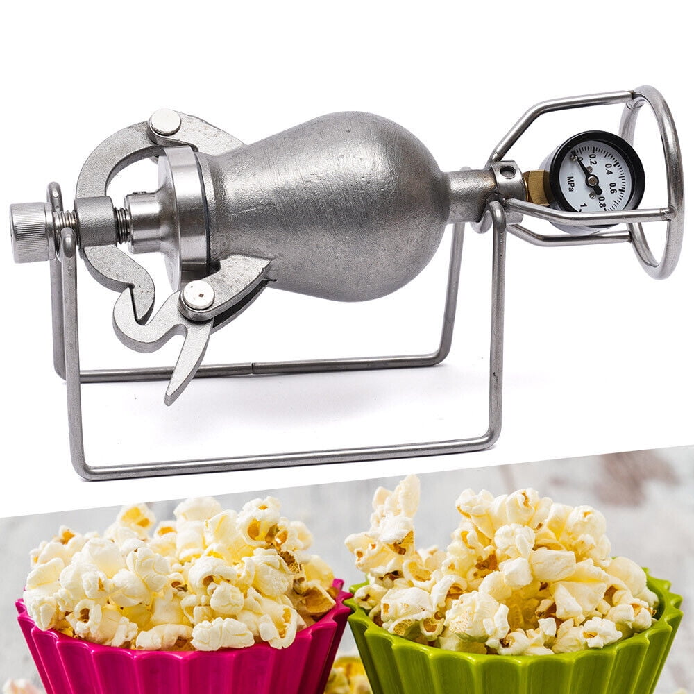 Home Use Chinese Hand Cannon Food Amplifier Mini Vintage Popcorn Maker ...