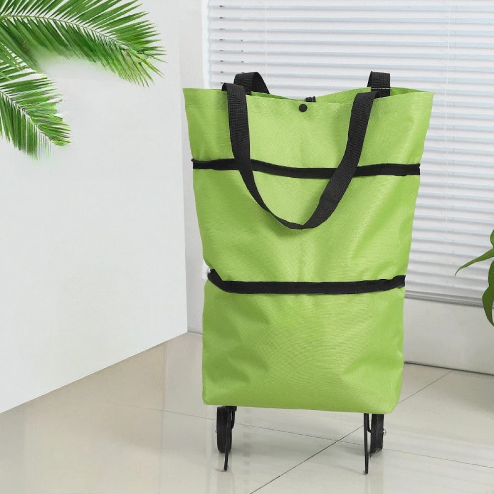 Home Utility Trolley Retractable Tug Bag Supermarket Shopping Bag ...