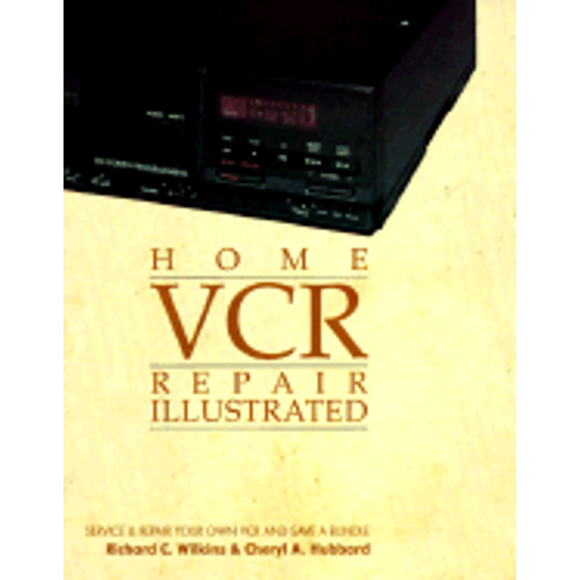 Pre-Owned Home Vcr Repair Illustrated Paperback Richard C. Wilkins ...